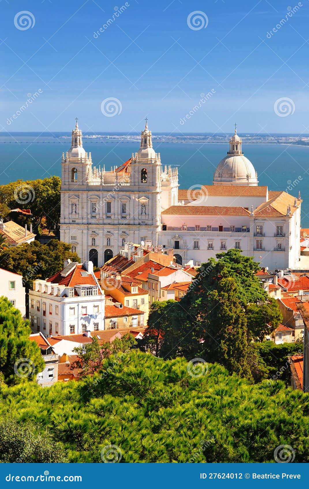 Lisbon View stock photo. Image of ancient, concrete, alfama - 27624012