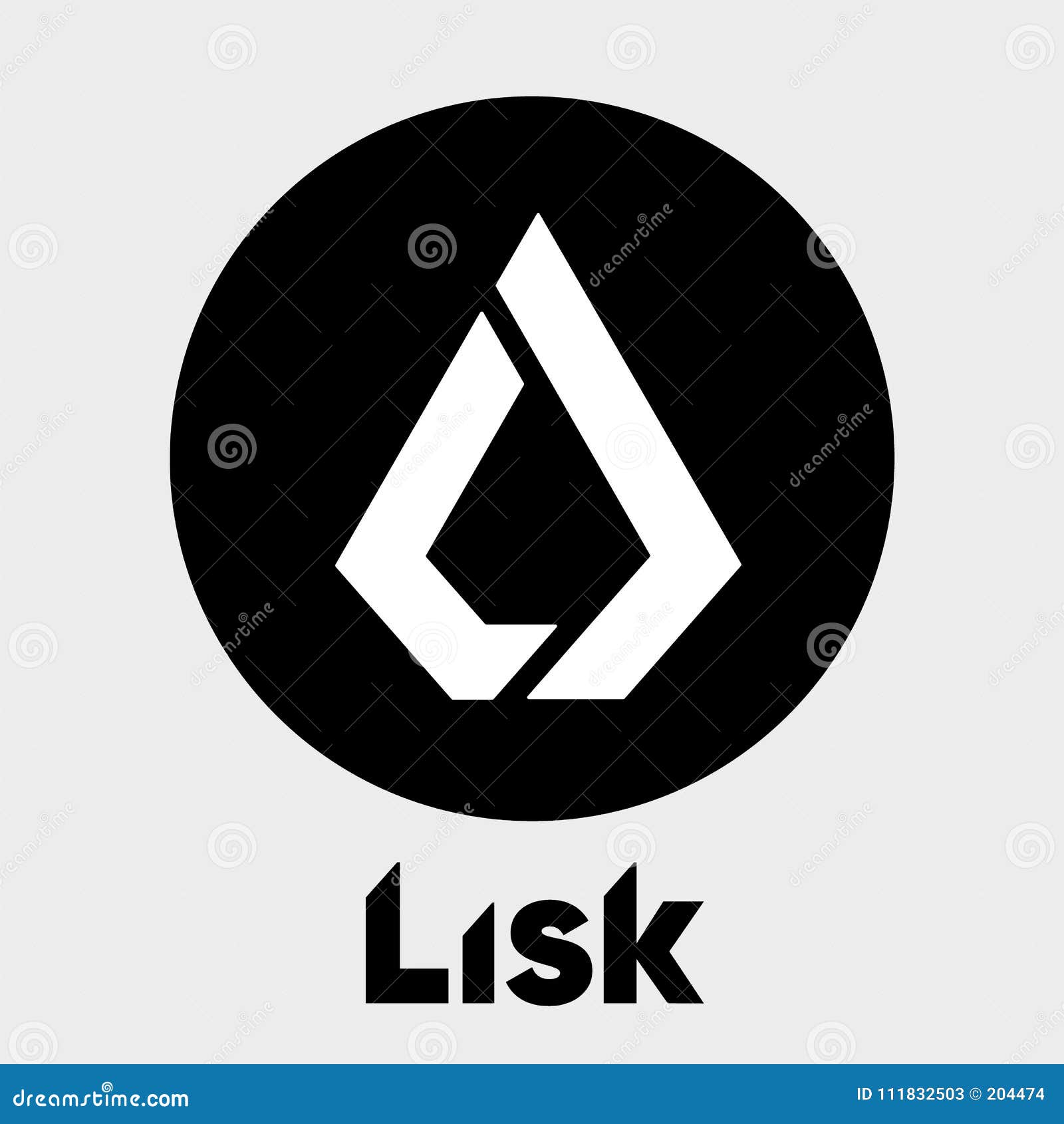 Lisk LSK Vector Logo - Decentralized Blockchain Applications In ...