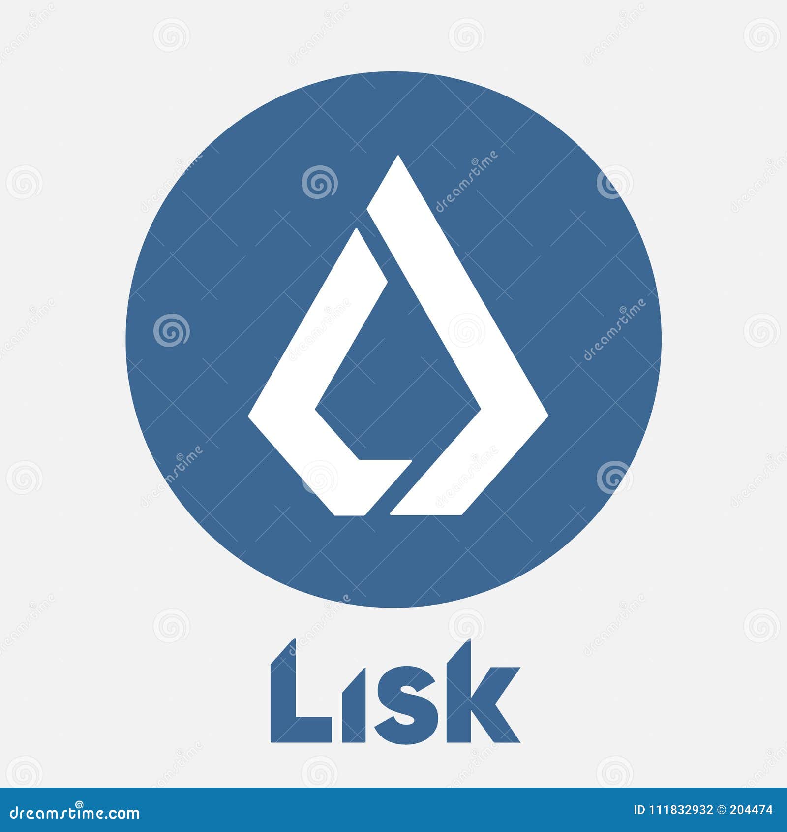 Lisk LSK Vector Logo - Decentralized Blockchain Applications in ...