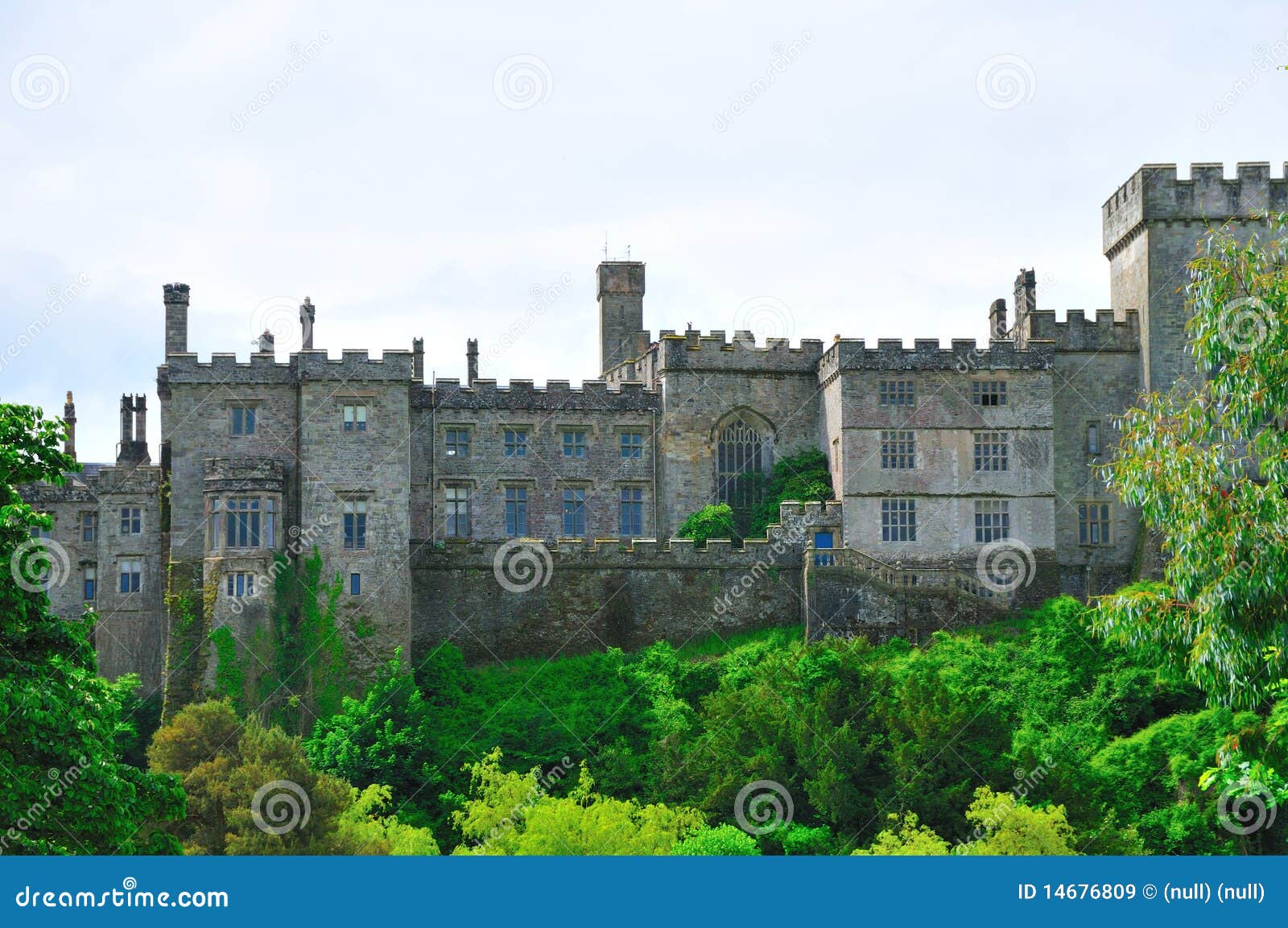 Lismore Castle stock image. Image of celtic, feald, grass - 14676809