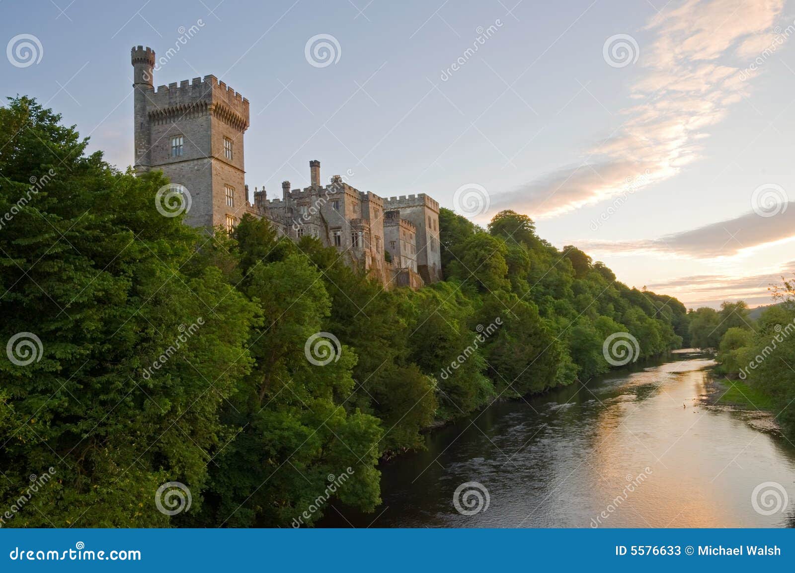 Lismore Castle stock image. Image of landmark, ireland - 5576633