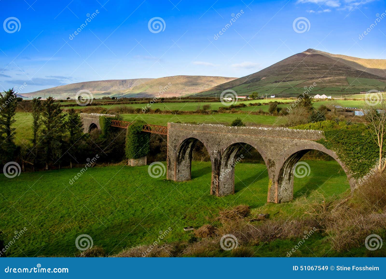 Lispole Viaduct. Dingle Peninsula. Kerry. Ireland Stock Image ...