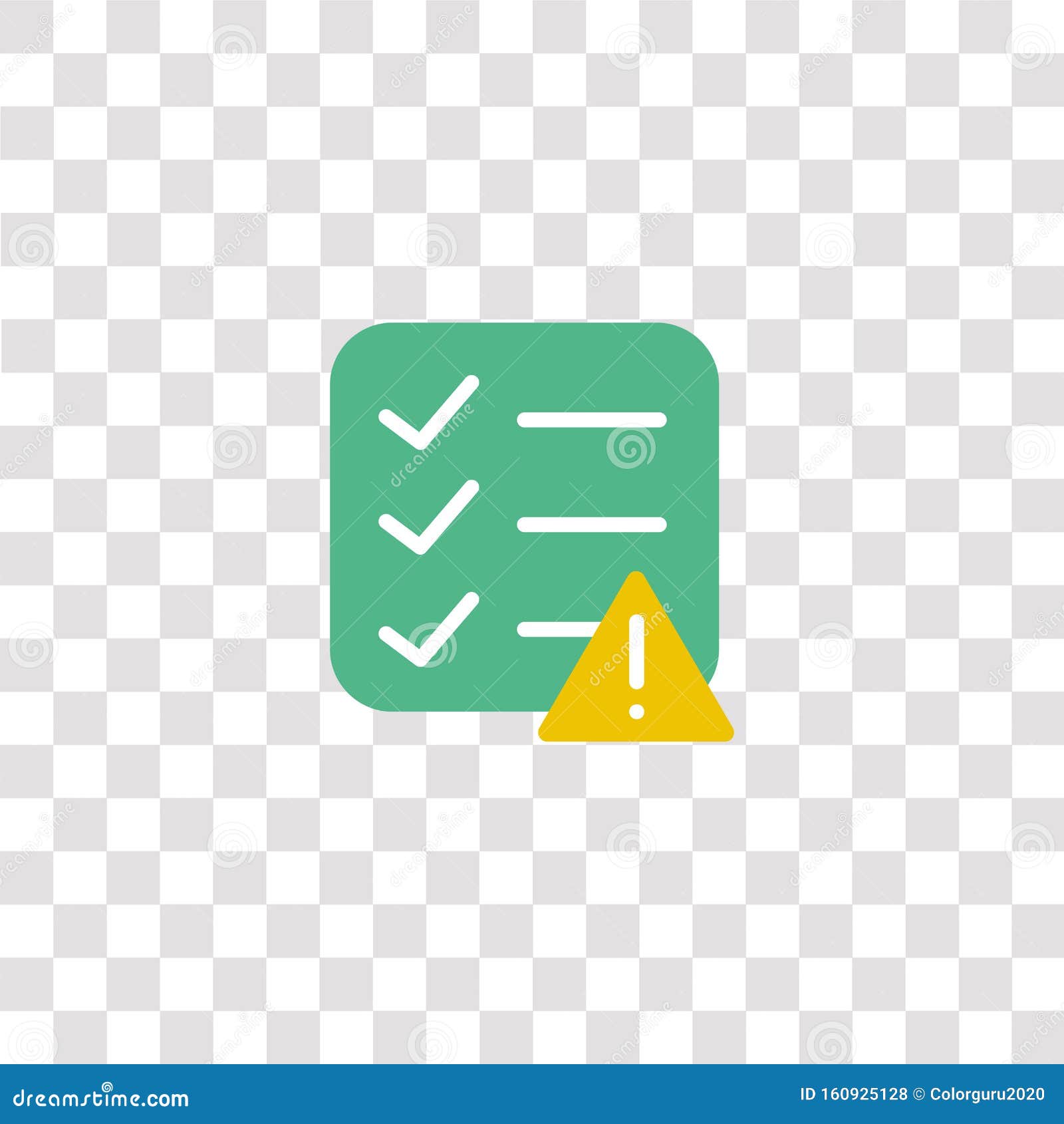 List Icon Sign and Symbol. List Color Icon for Website Design and ...