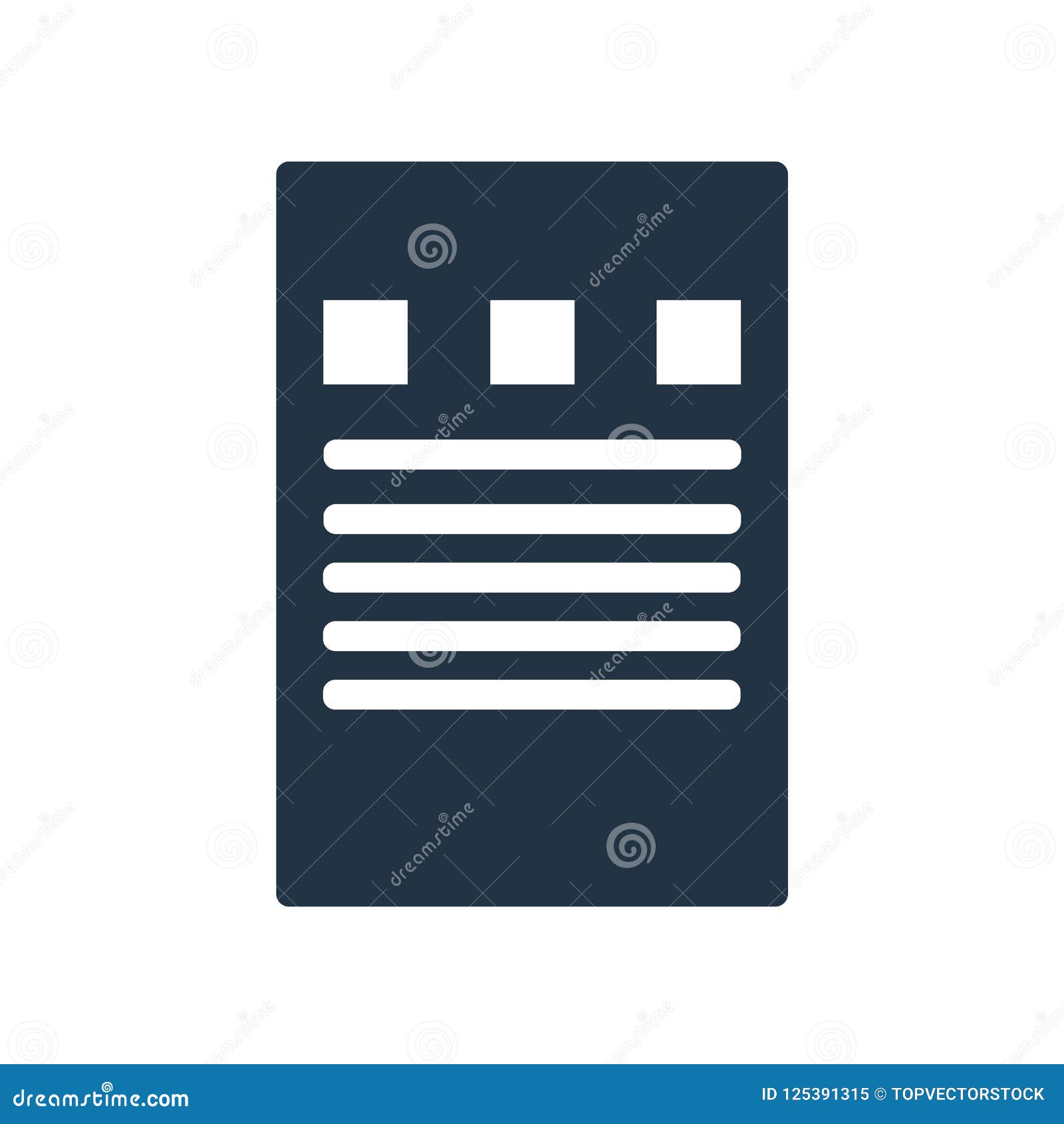 List Icon Vector Isolated on White Background, List Sign Stock Vector ...