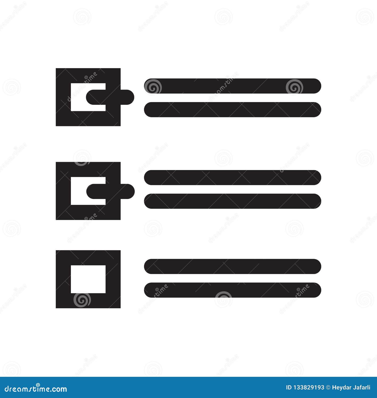 Check Boxes With Correct Check Mark Royalty-Free Stock Image ...