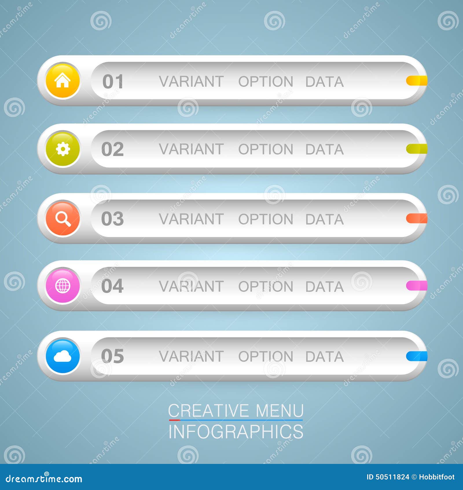 List of options art info stock vector. Illustration of dynamic - 50511824