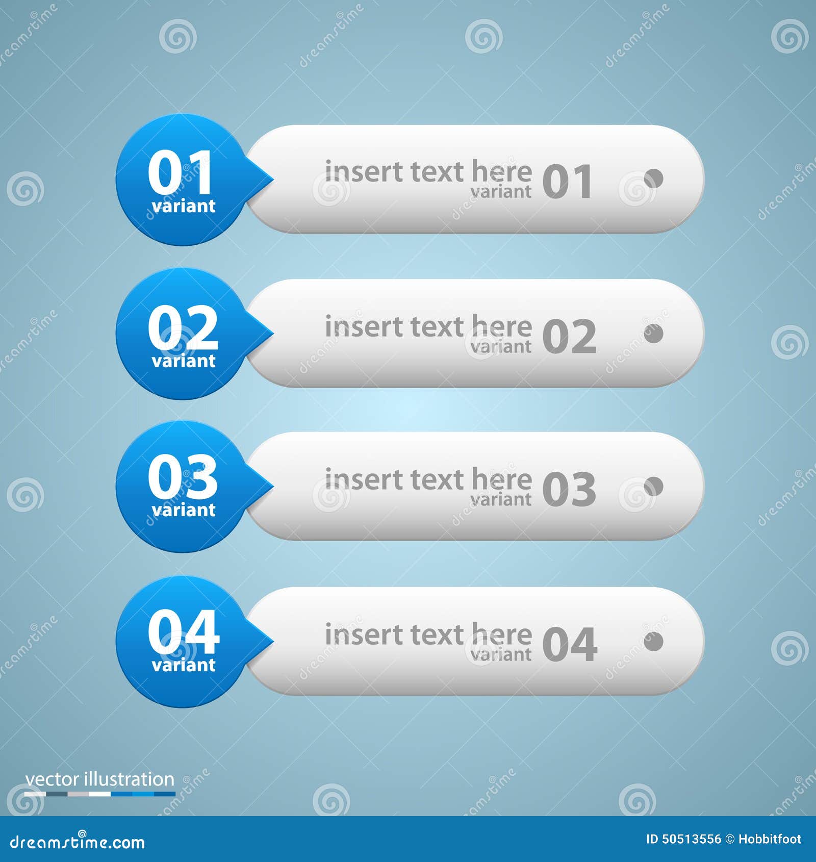 List of options art info stock vector. Illustration of modern - 50513556