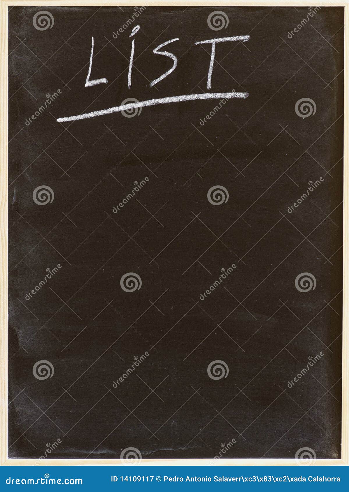 Lista imagen de archivo. Imagen de lista, marco, orden - 14109117