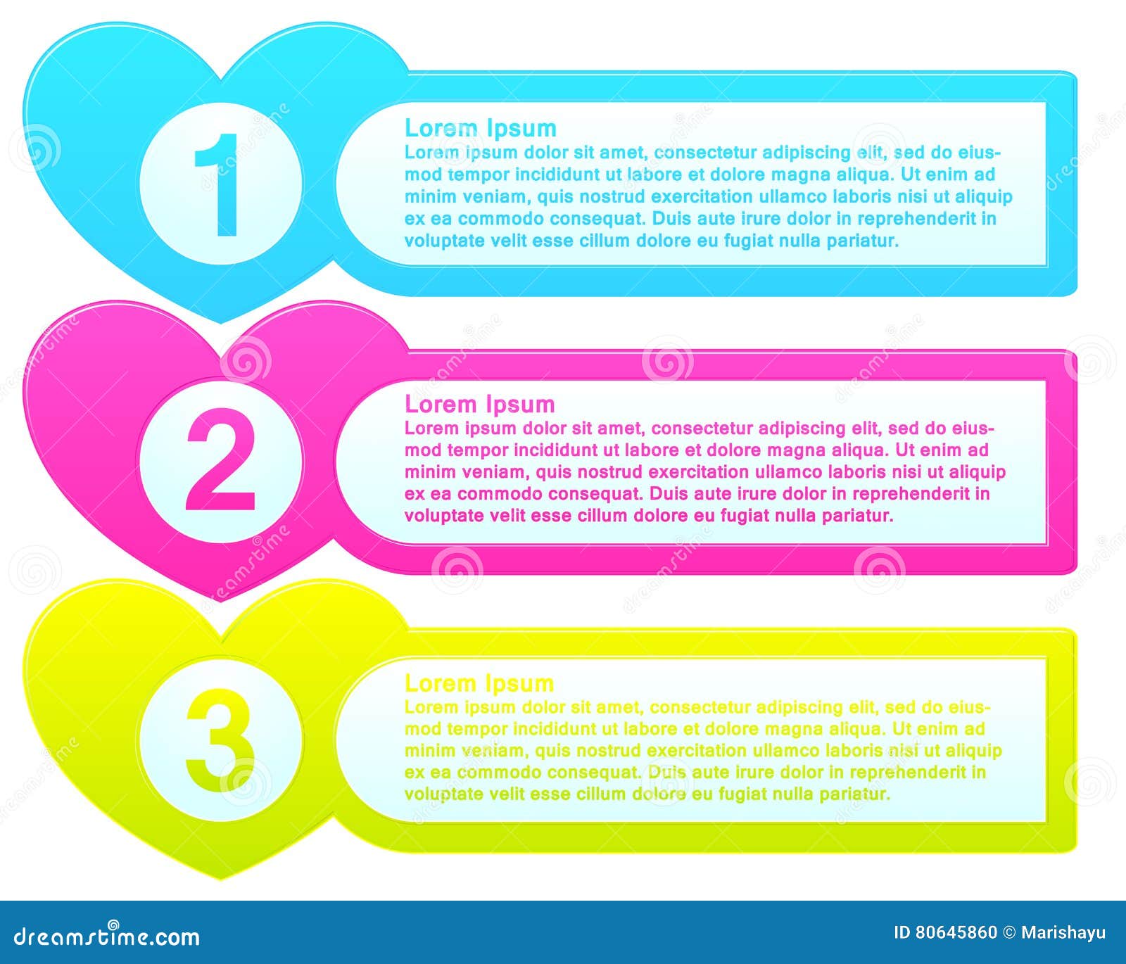 Lista Colorida Do Molde De Infographic Ilustração do Vetor - Ilustração ...