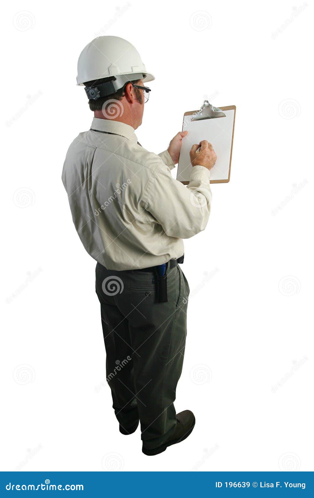 Lista De Comprobación Del Inspector De La Seguridad Imagen de archivo ...