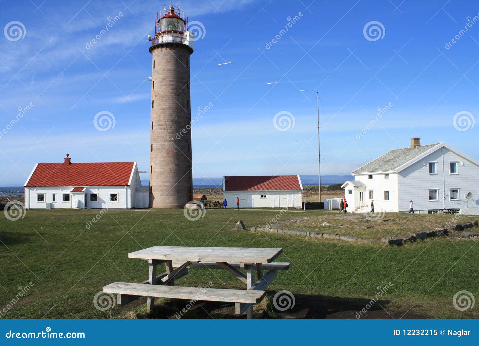 Lista lighthouse stock image. Image of building, relax - 12232215