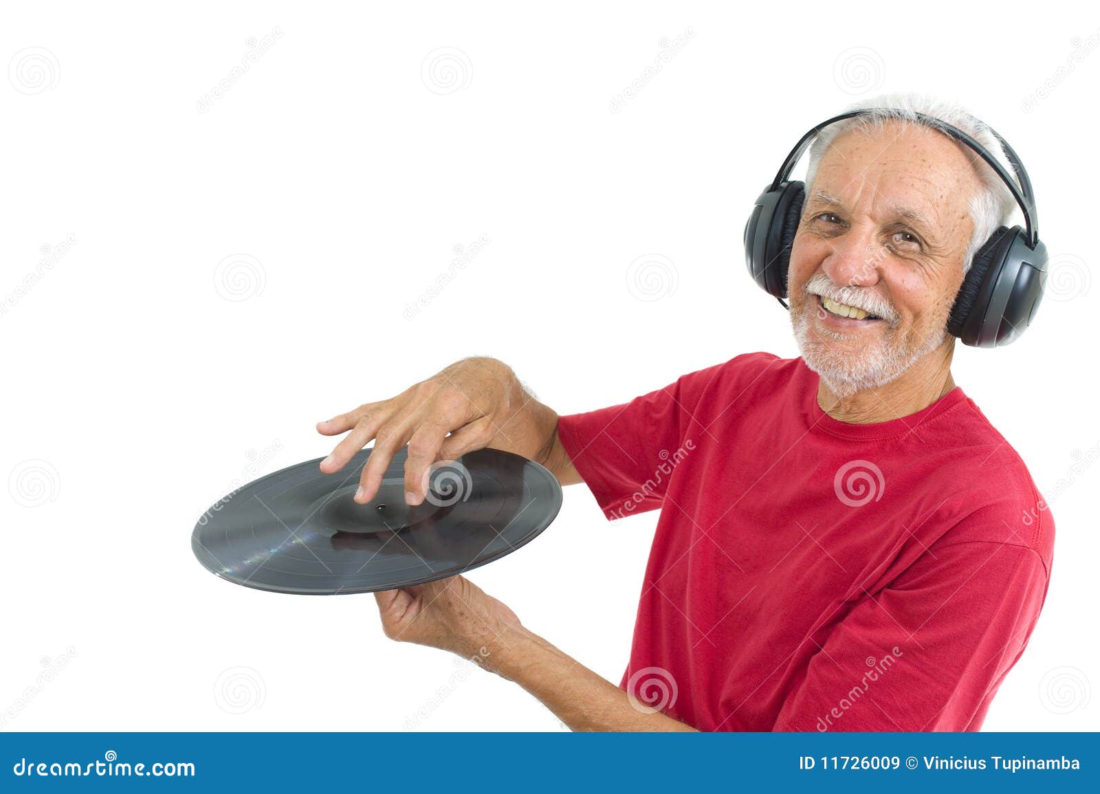 Listen Music stock image. Image of handsome, grandfather - 11726009