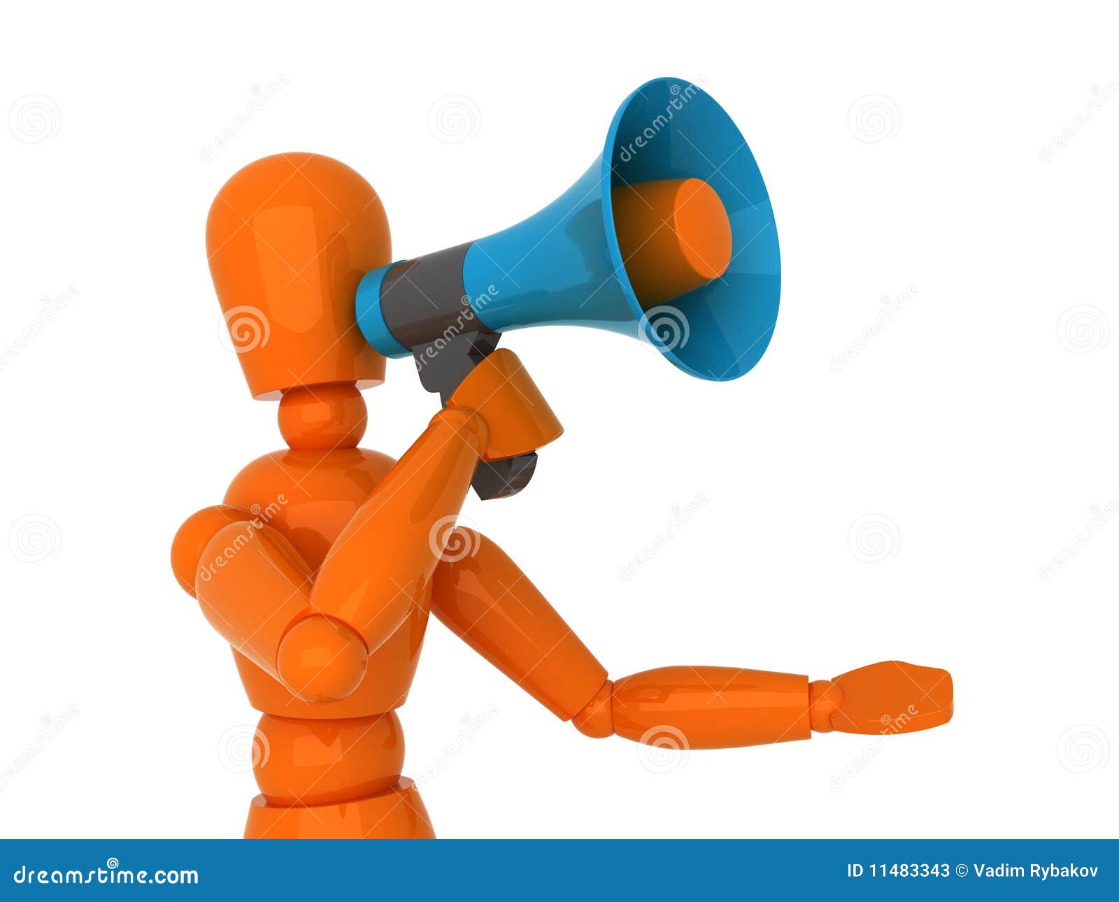 Listen to me! stock illustration. Illustration of design - 11483343
