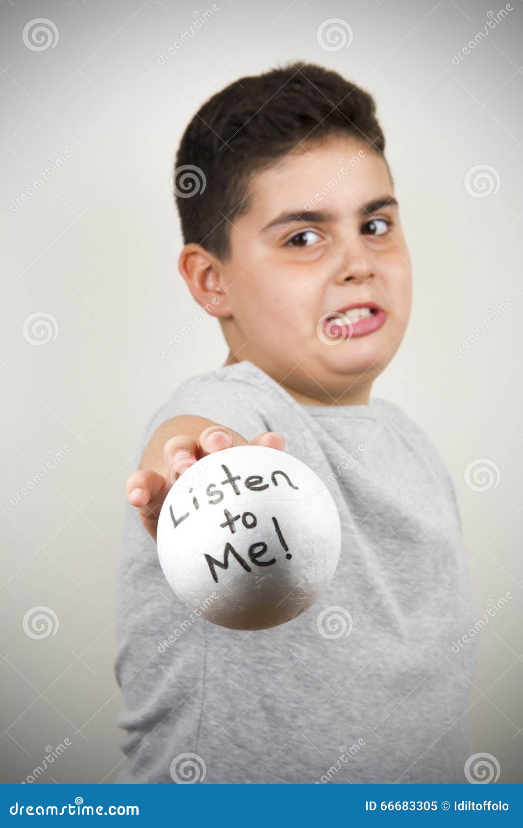 Listen To Me stock image. Image of adolescence, displeased - 66683305