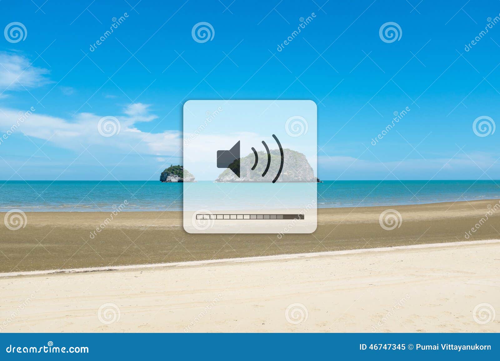 Listen To the Sounds of Nature. Stock Image - Image of jungle, beach ...
