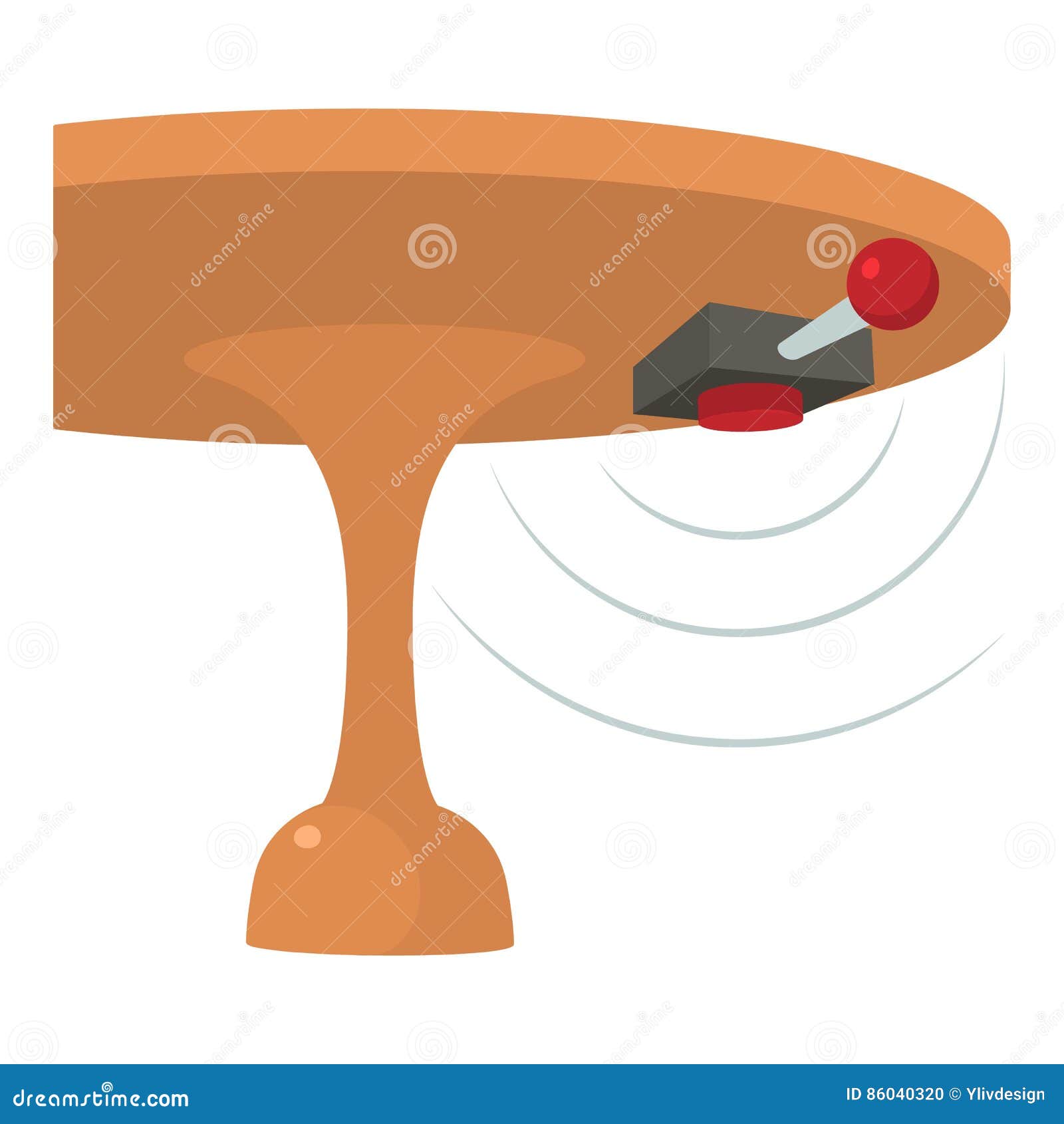 Listening Device Icon, Cartoon Style Stock Vector - Illustration of ...