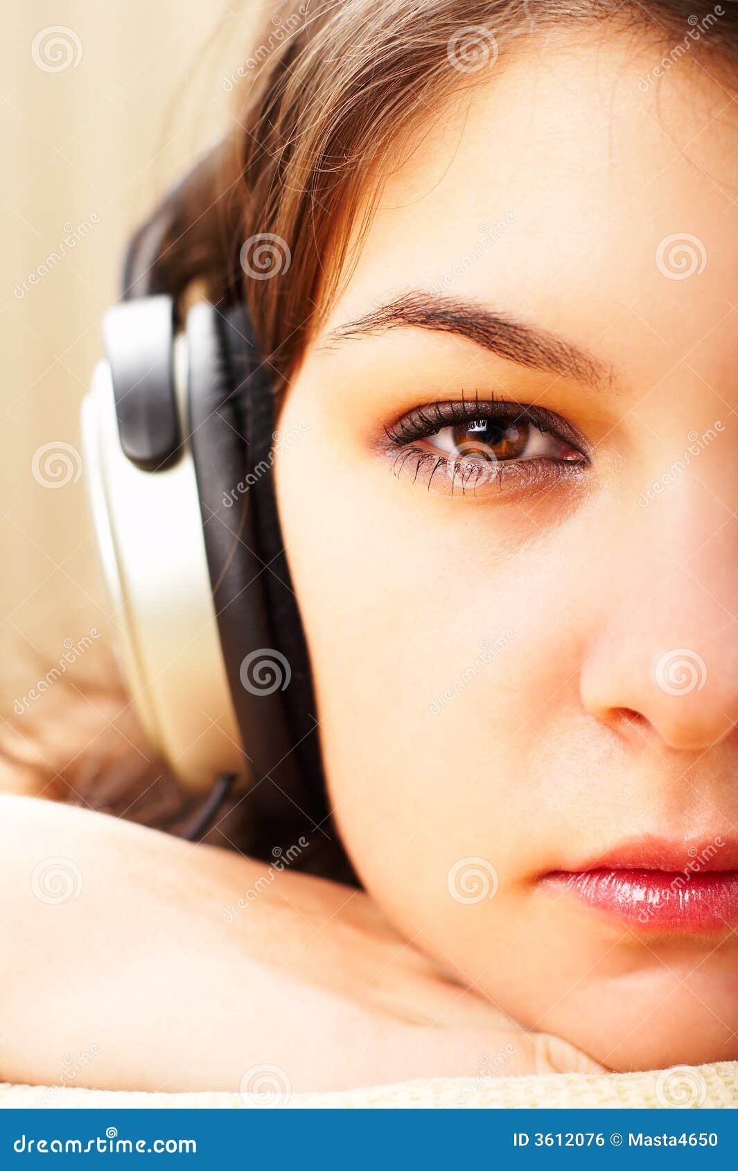 Listening Music stock photo. Image of sensual, activity - 3612076
