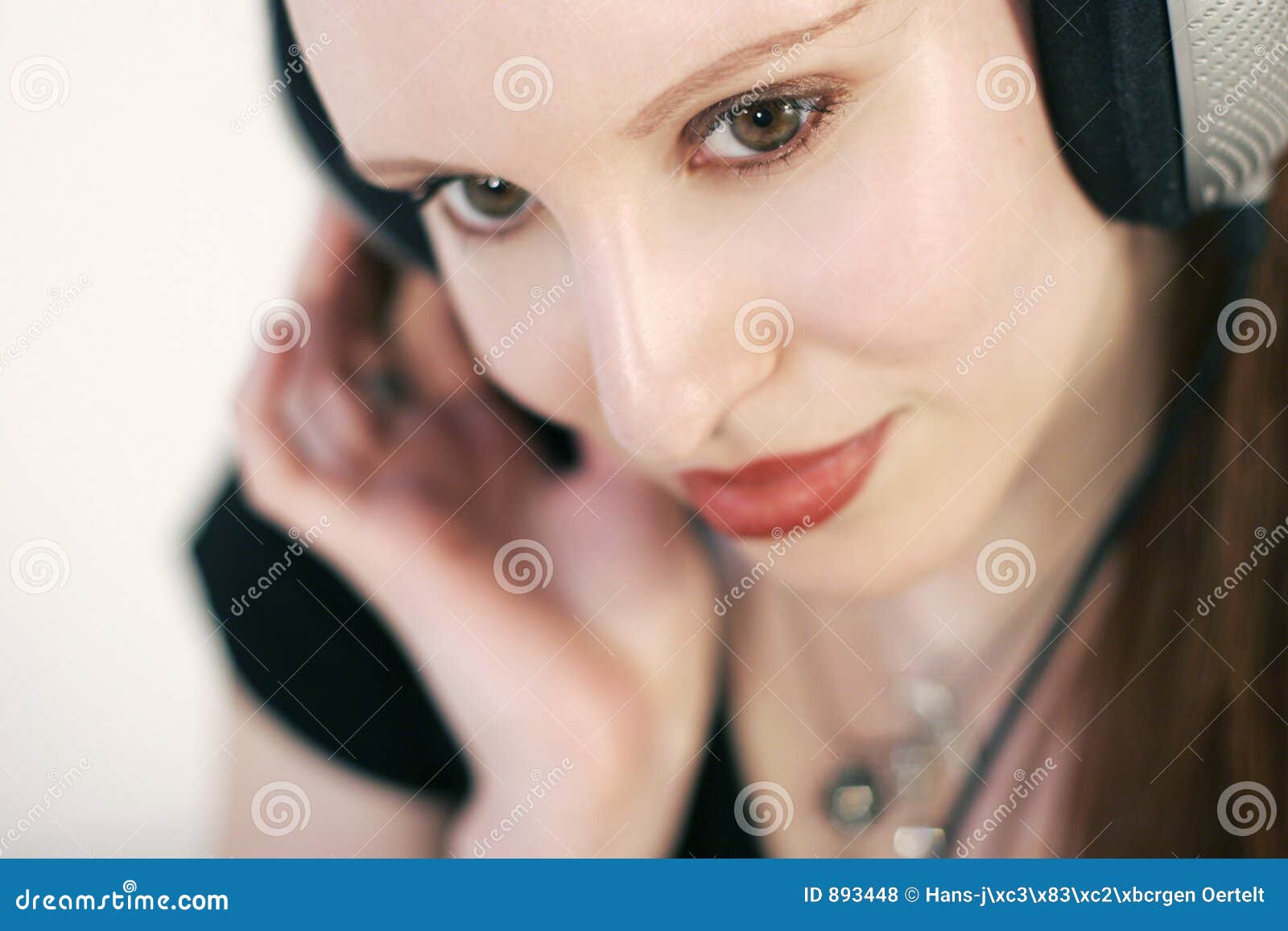 Listening music stock photo. Image of face, women, audio - 893448