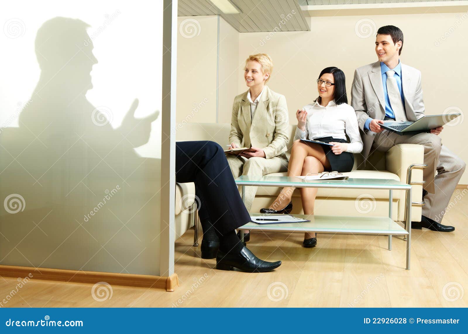 Listening to boss stock photo. Image of employee, planning - 22926028