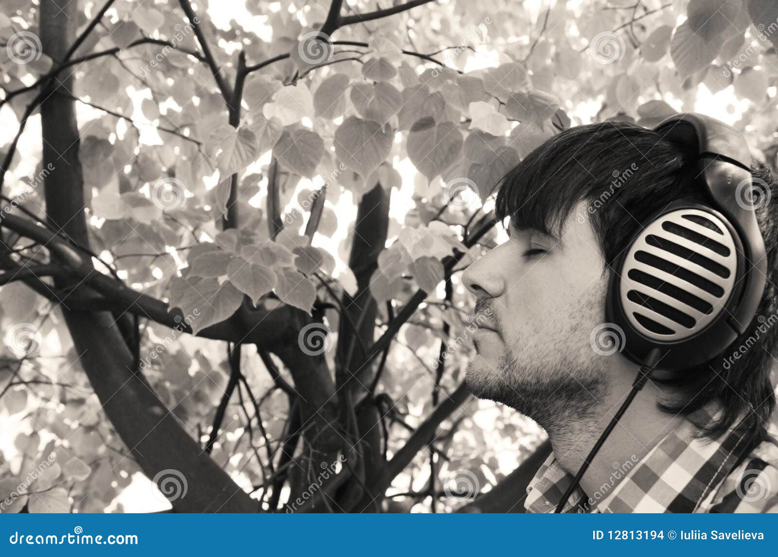 Listening to nature stock photo. Image of individuality - 12813194