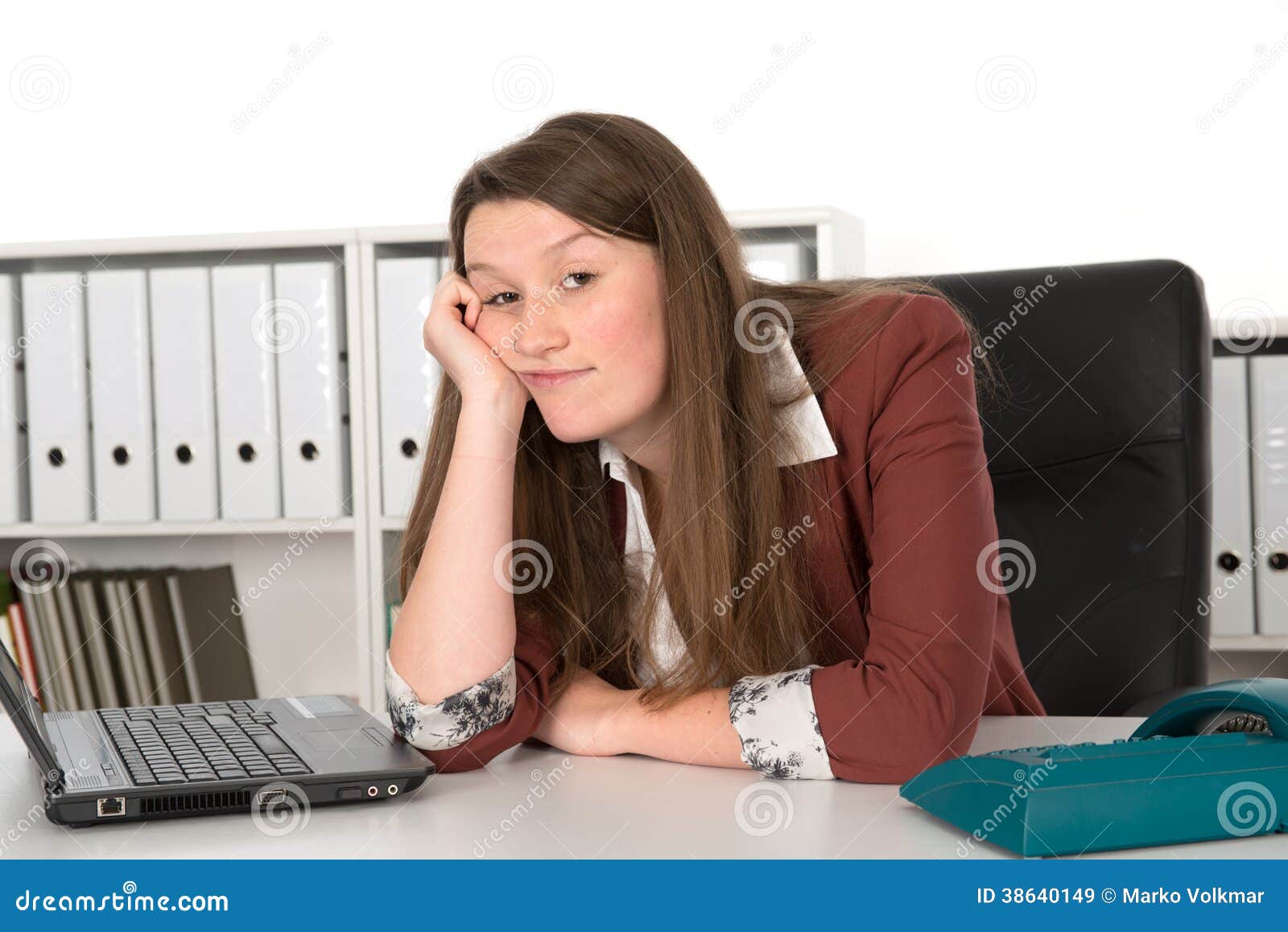 Listless young woman stock image. Image of exhortation - 38640149