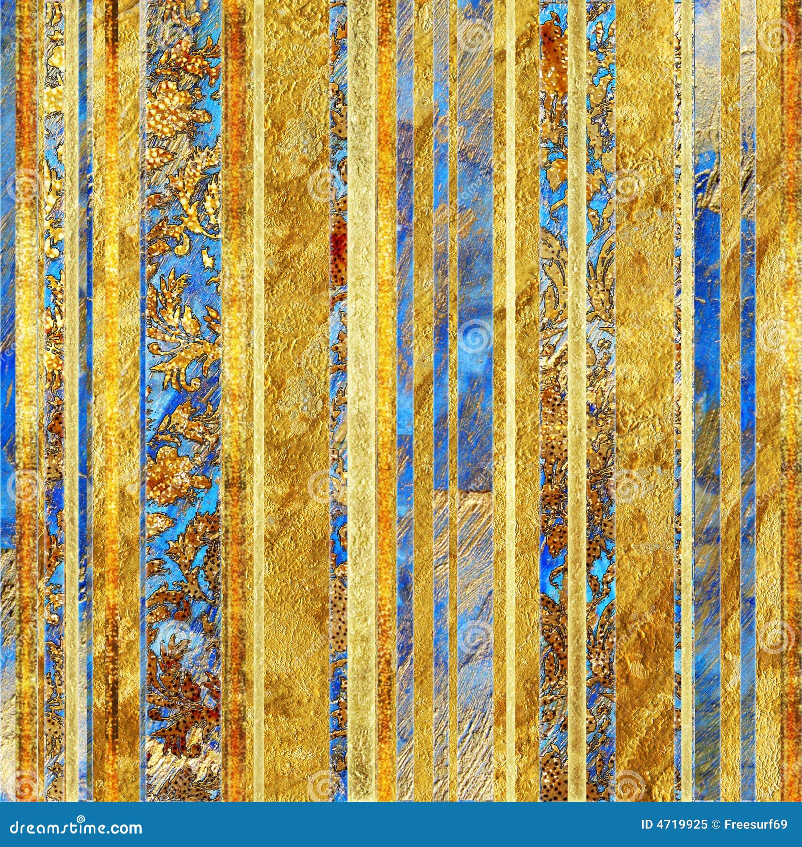 Listras douradas ilustração stock. Ilustração de decorativo - 4719925