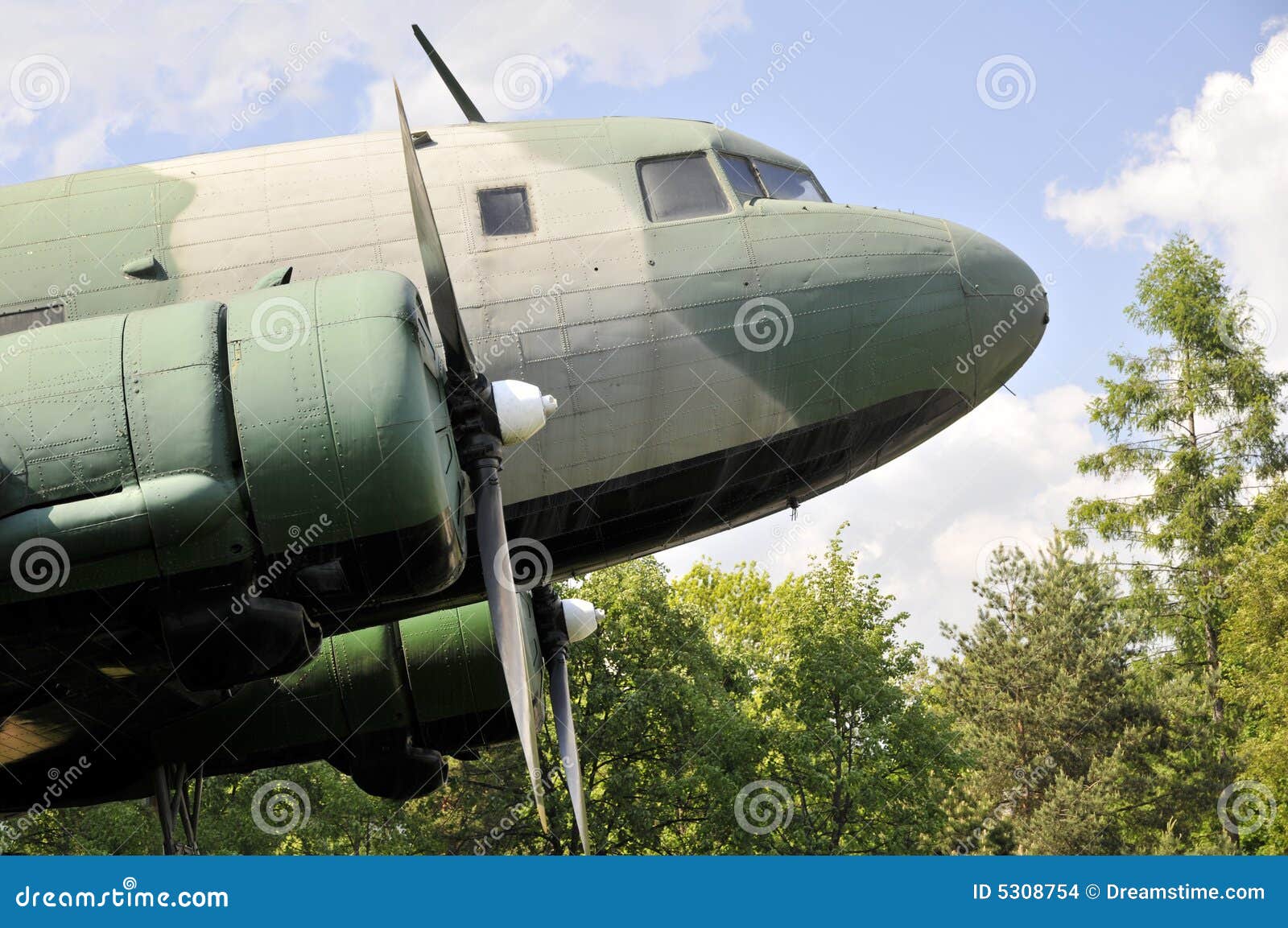 Lisunov LI 2 stock photo. Image of engine, military, ware - 5308754