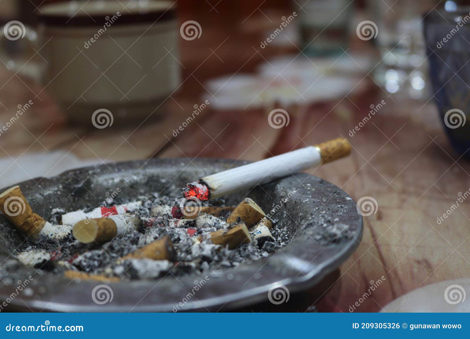 Lit Cigarettes and Cigarette Marks Stock Photo - Image of marks, danger ...
