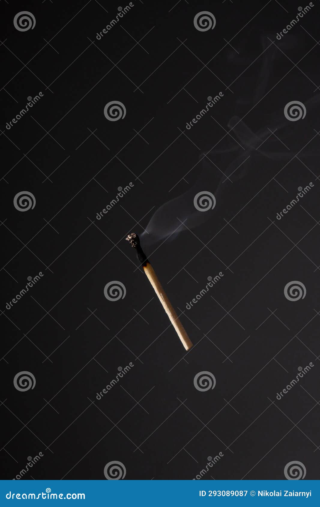 Lit Falling Match on a Black Background Stock Image - Image of burn ...