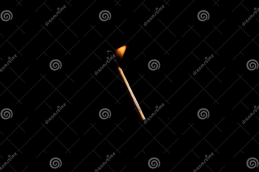Lit Falling Match on a Black Background Stock Image - Image of matchstick, fire: 315567851