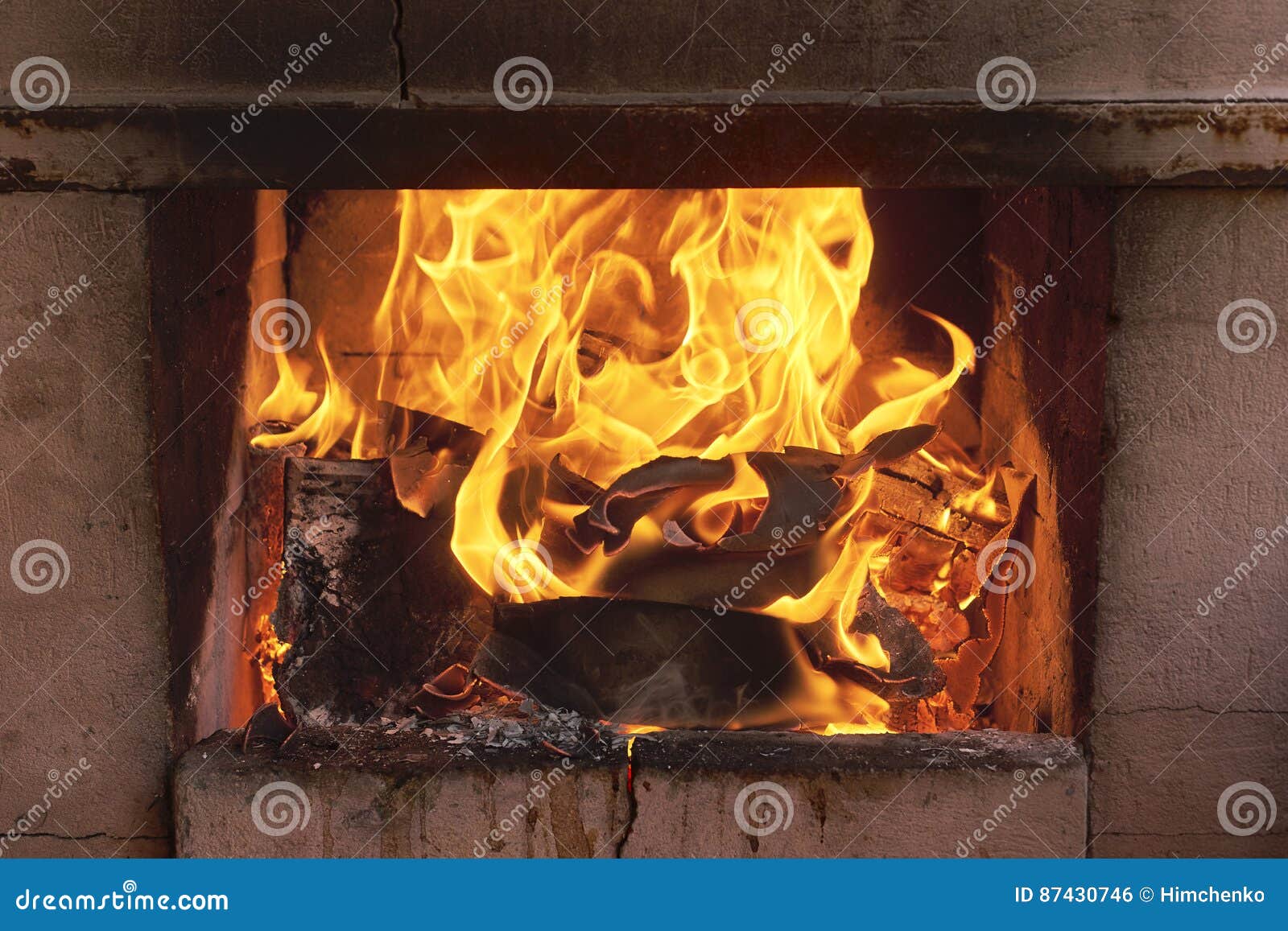Lit the fire for barbecue stock photo. Image of night - 87430746