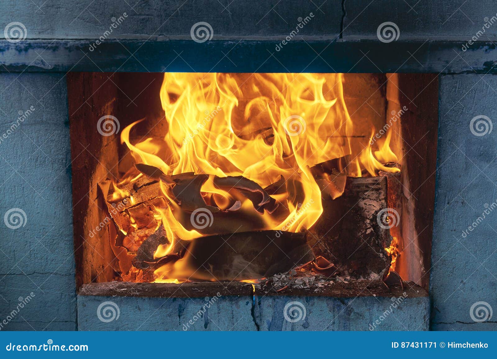 Lit the fire for barbecue stock image. Image of campfire - 87431171