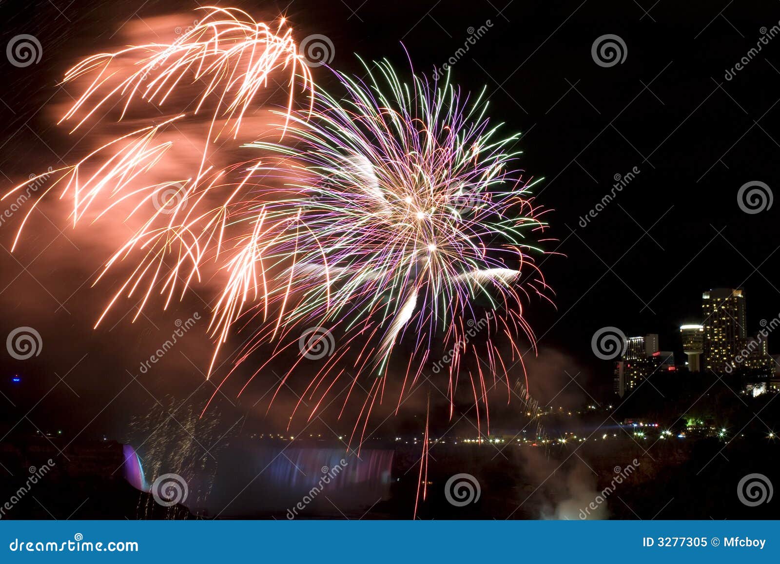Lit Firework Picture. Image: 3277305