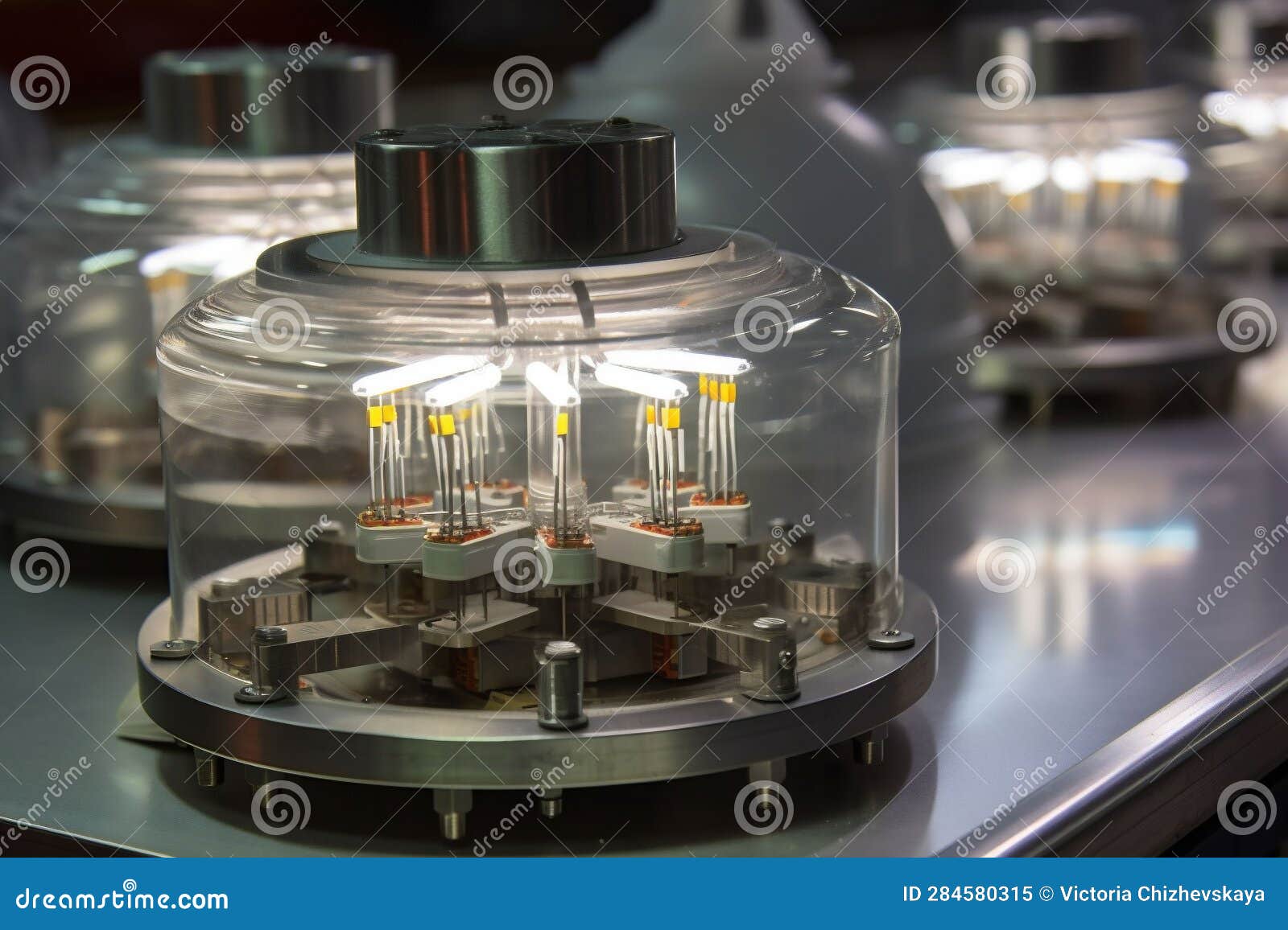 Led Lamp Technology Production Industrial Bright Light Electronic ...