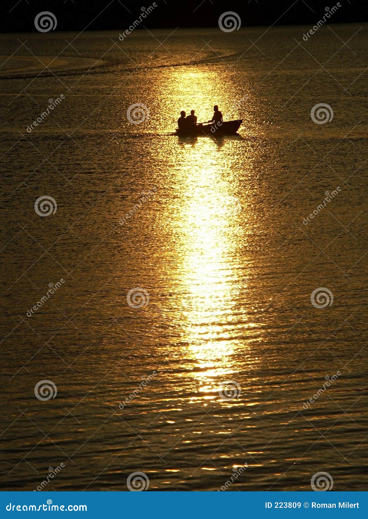 Lit by the sunset rays stock image. Image of coast, sunset - 223809