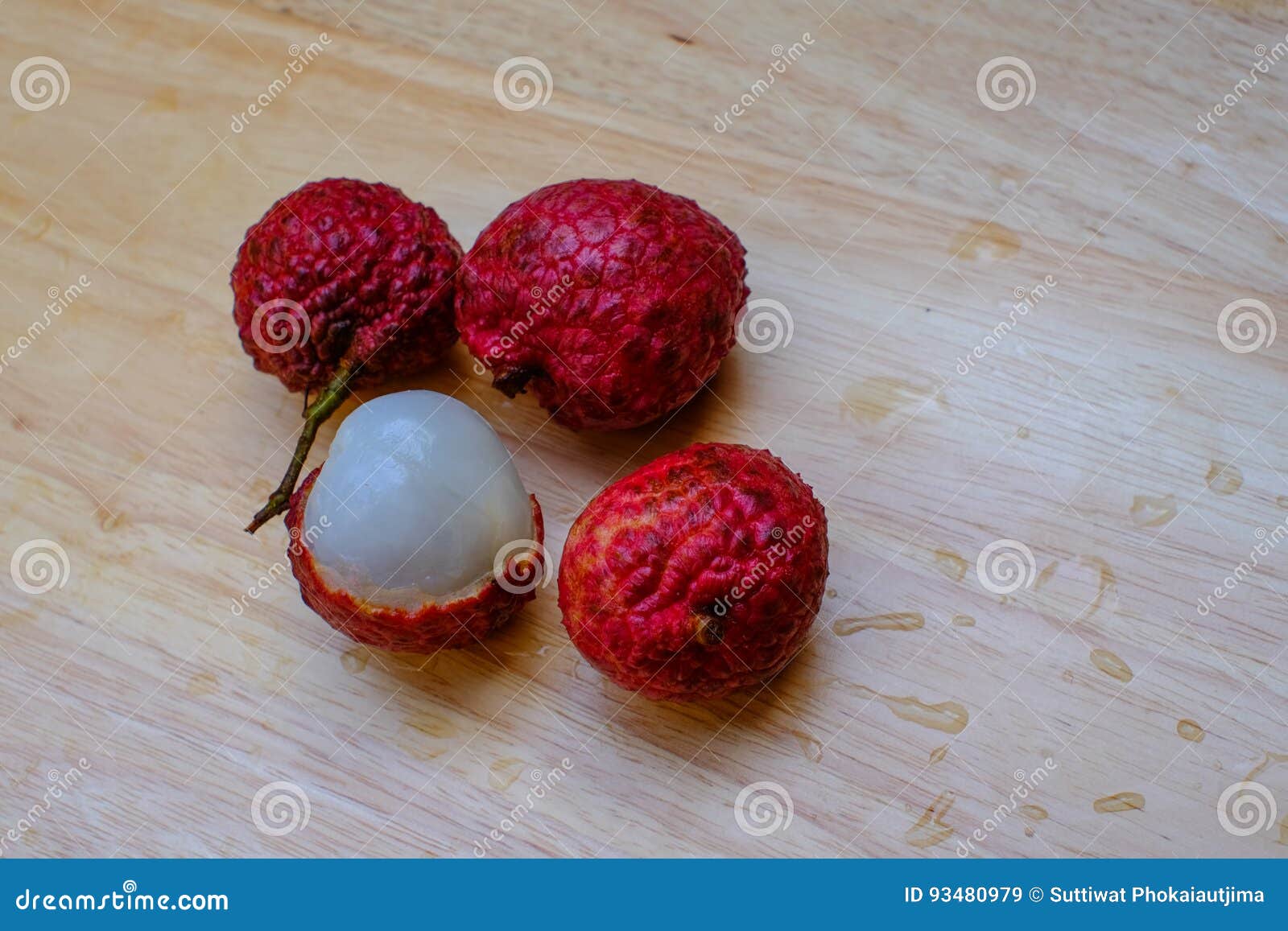 Litchi stock image. Image of shell, ripe, refreshing - 93480979