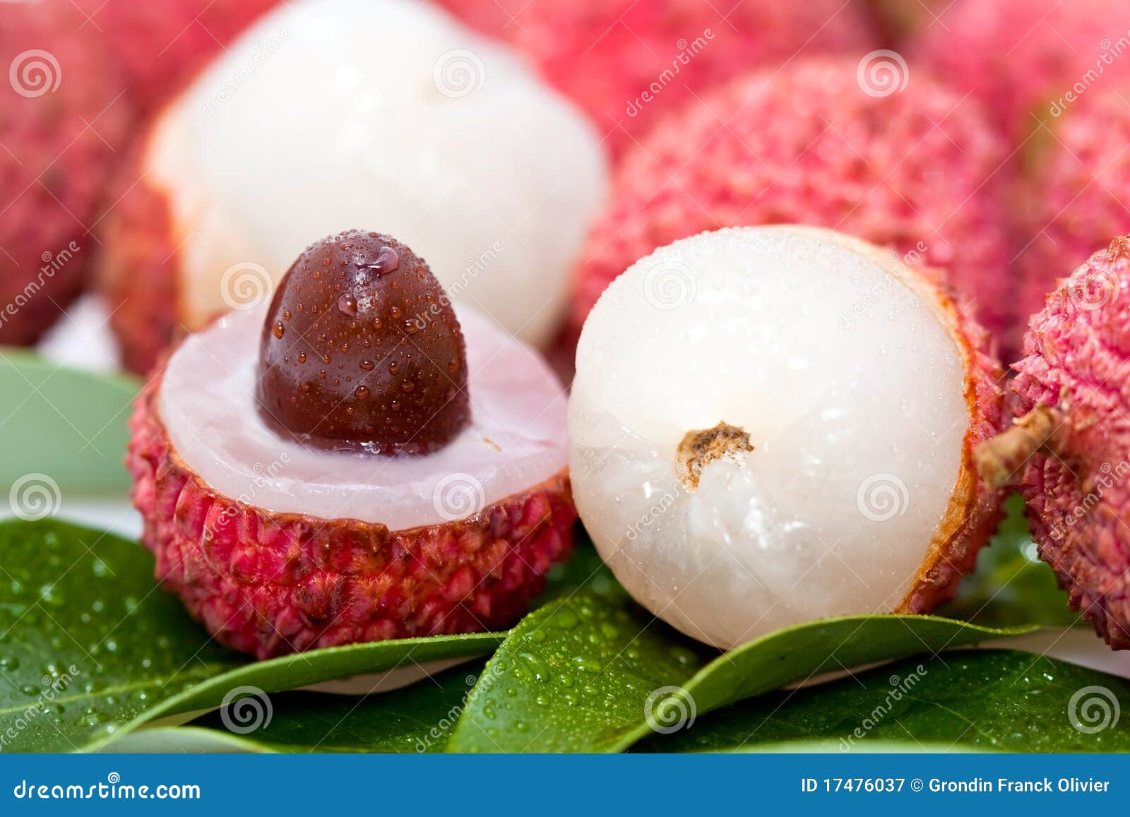 Litchi fruits stock image. Image of horizontal, life - 17476037
