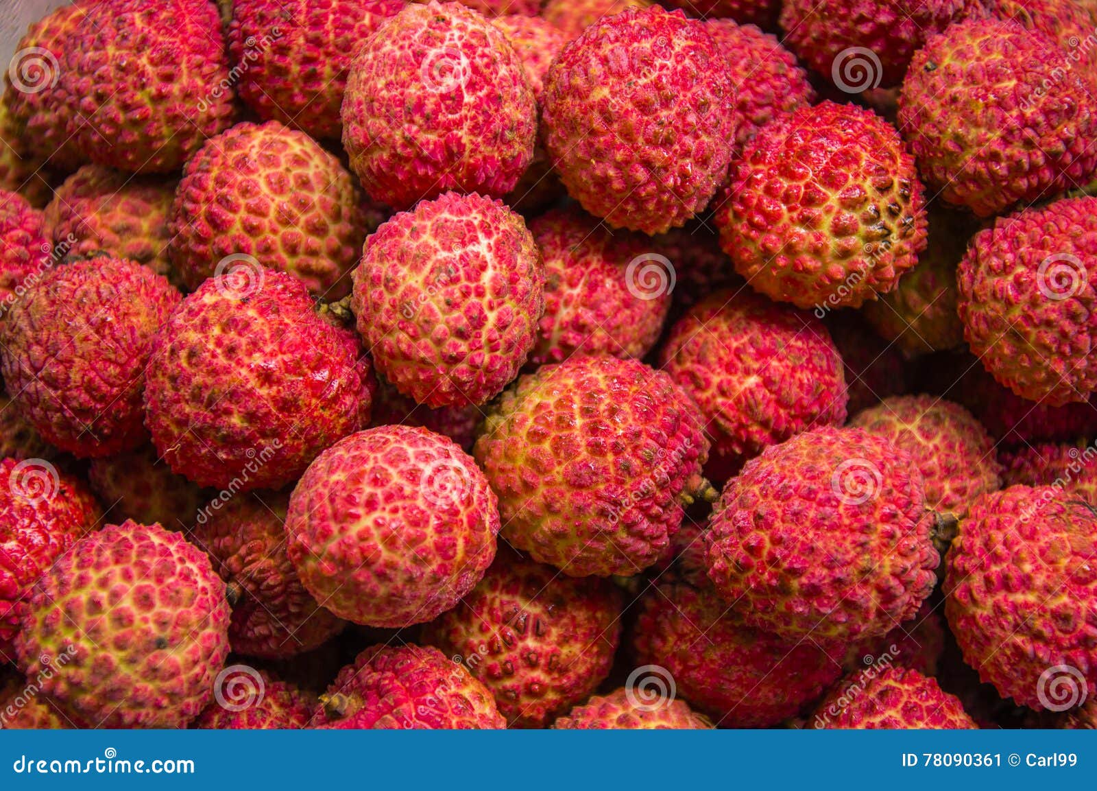 Litchi fruits stock image. Image of lychee, gourmet, background - 78090361