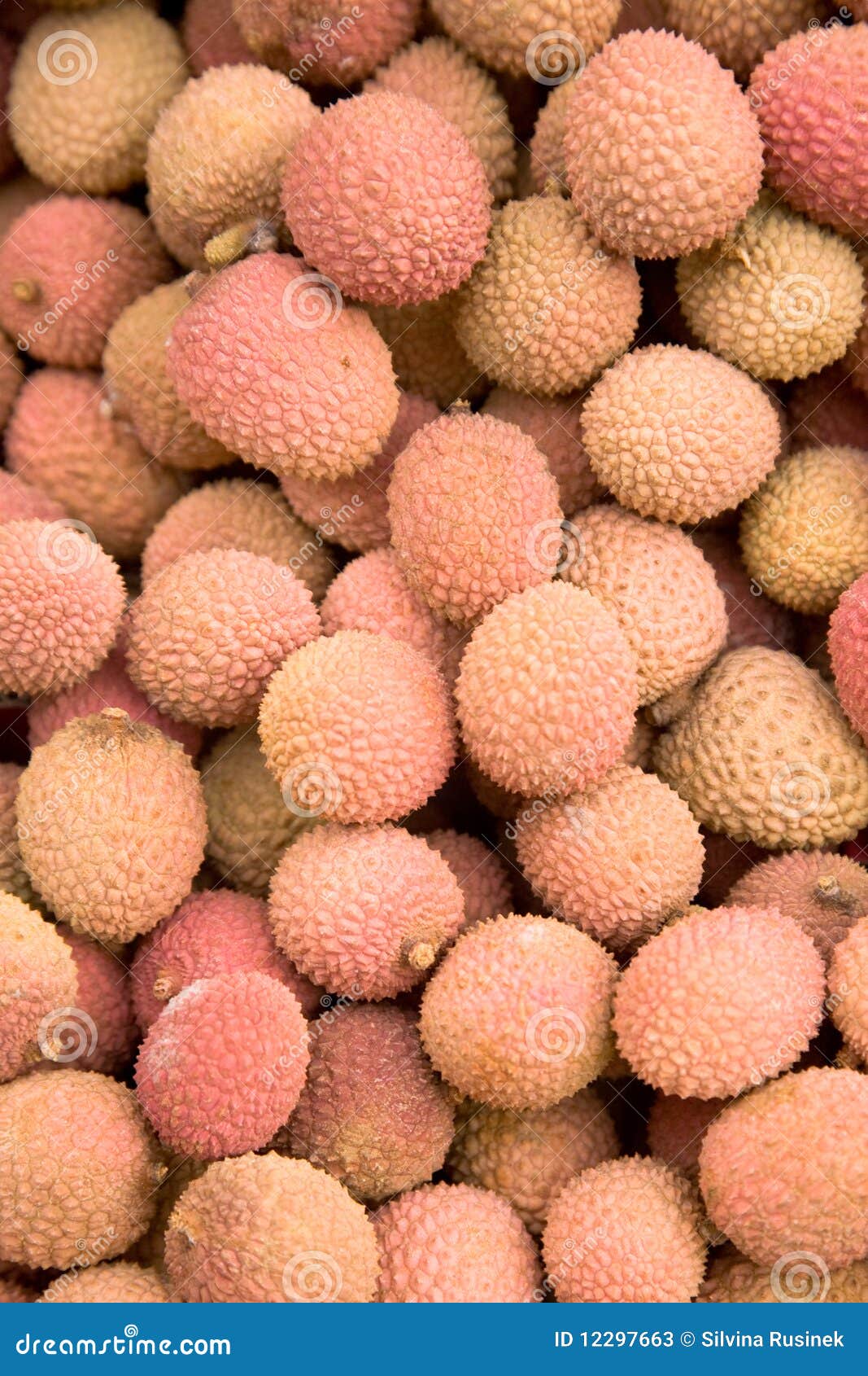 Litchies stock image. Image of pink, organic, nutrition - 12297663