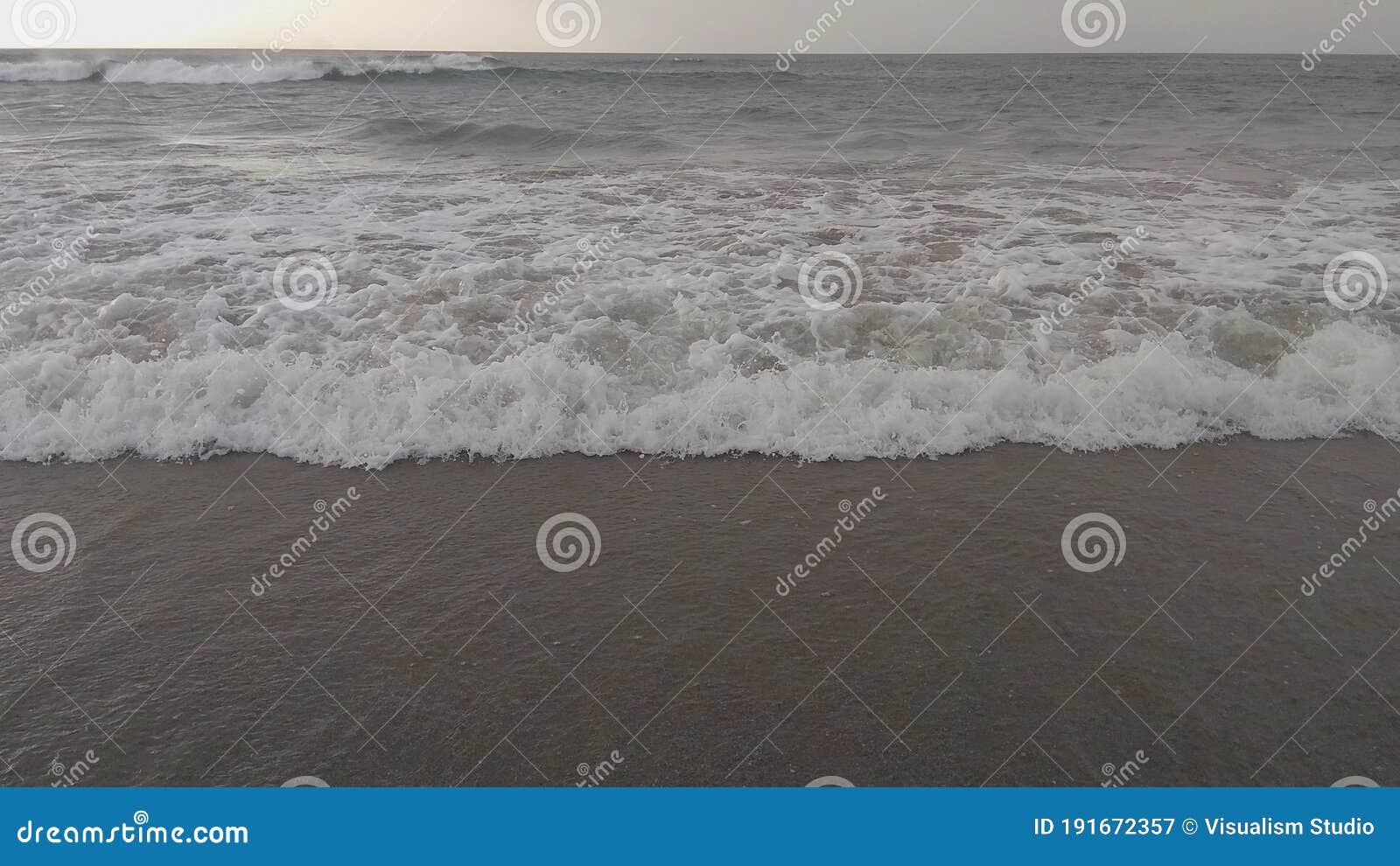 Lite Gray Beach Paradise White Sandy Dramatic Ocean Blue Sky Cloud and ...