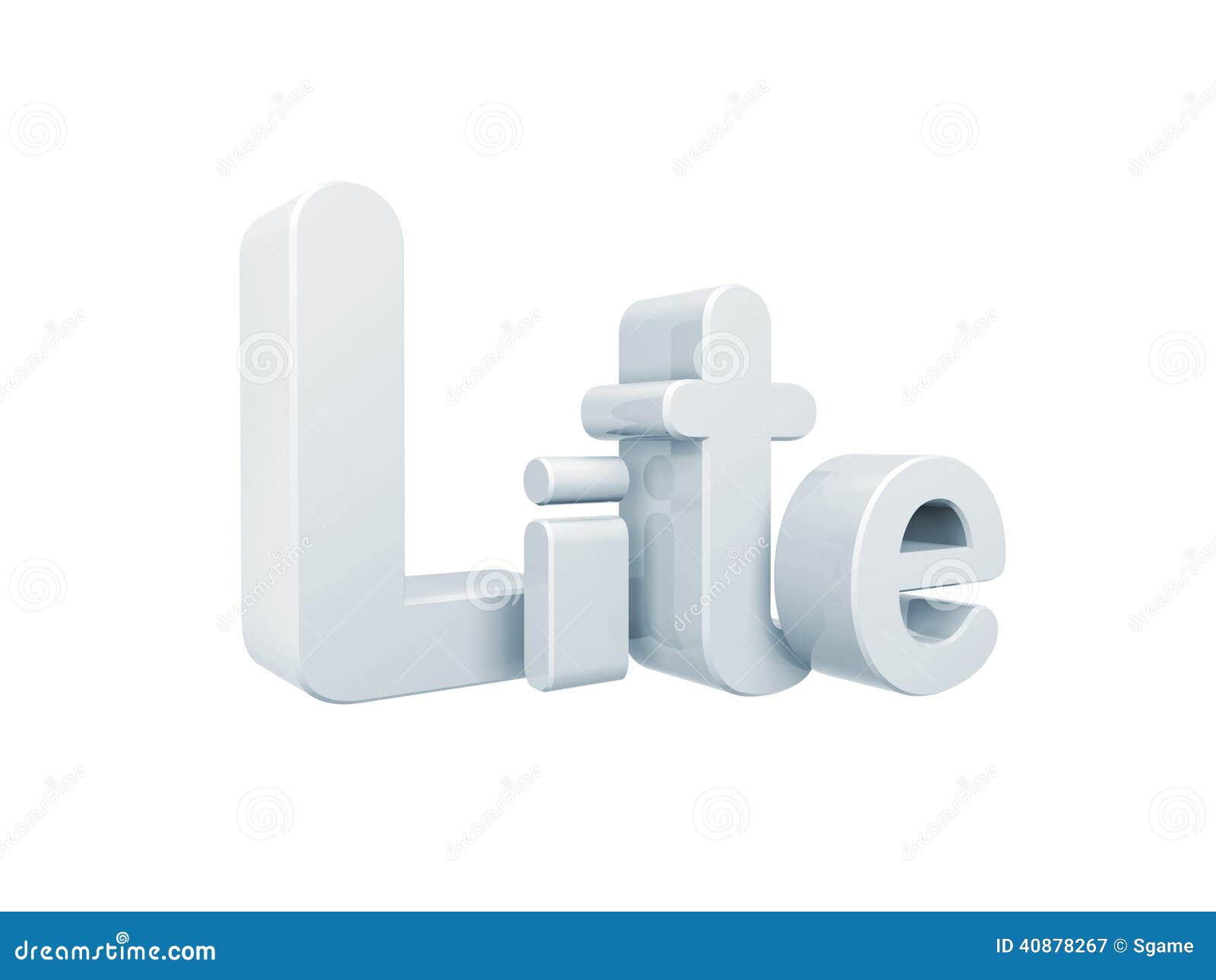 Lite Symbol Royalty-Free Stock Photo | CartoonDealer.com #40878267