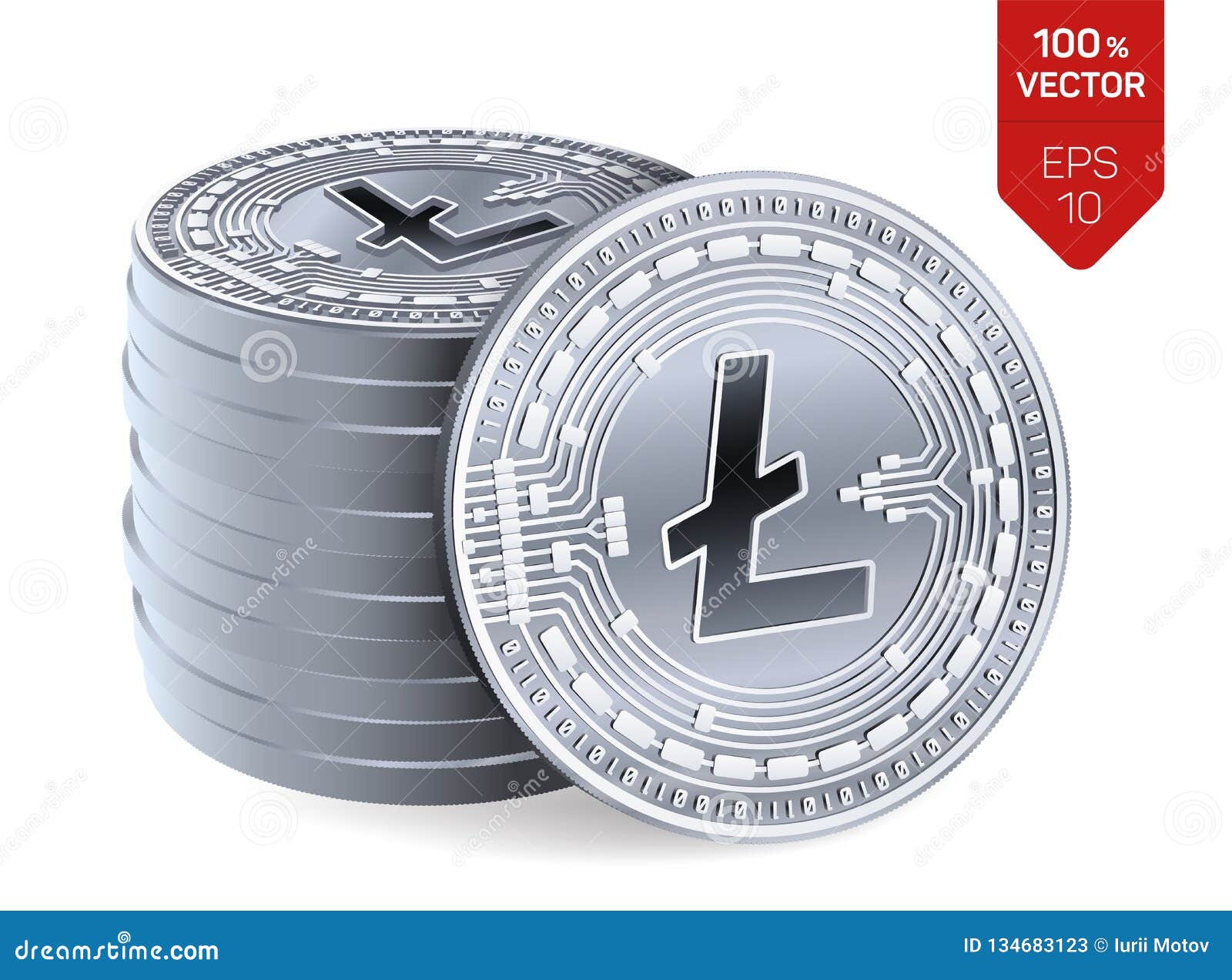 Litecoin. 3D Isometric Physical Coins. Digital Currency. Cryptocurrency ... Litecoin. 3D Isometric Physical Coins. Digital Currency. Cryptocurrency ...
