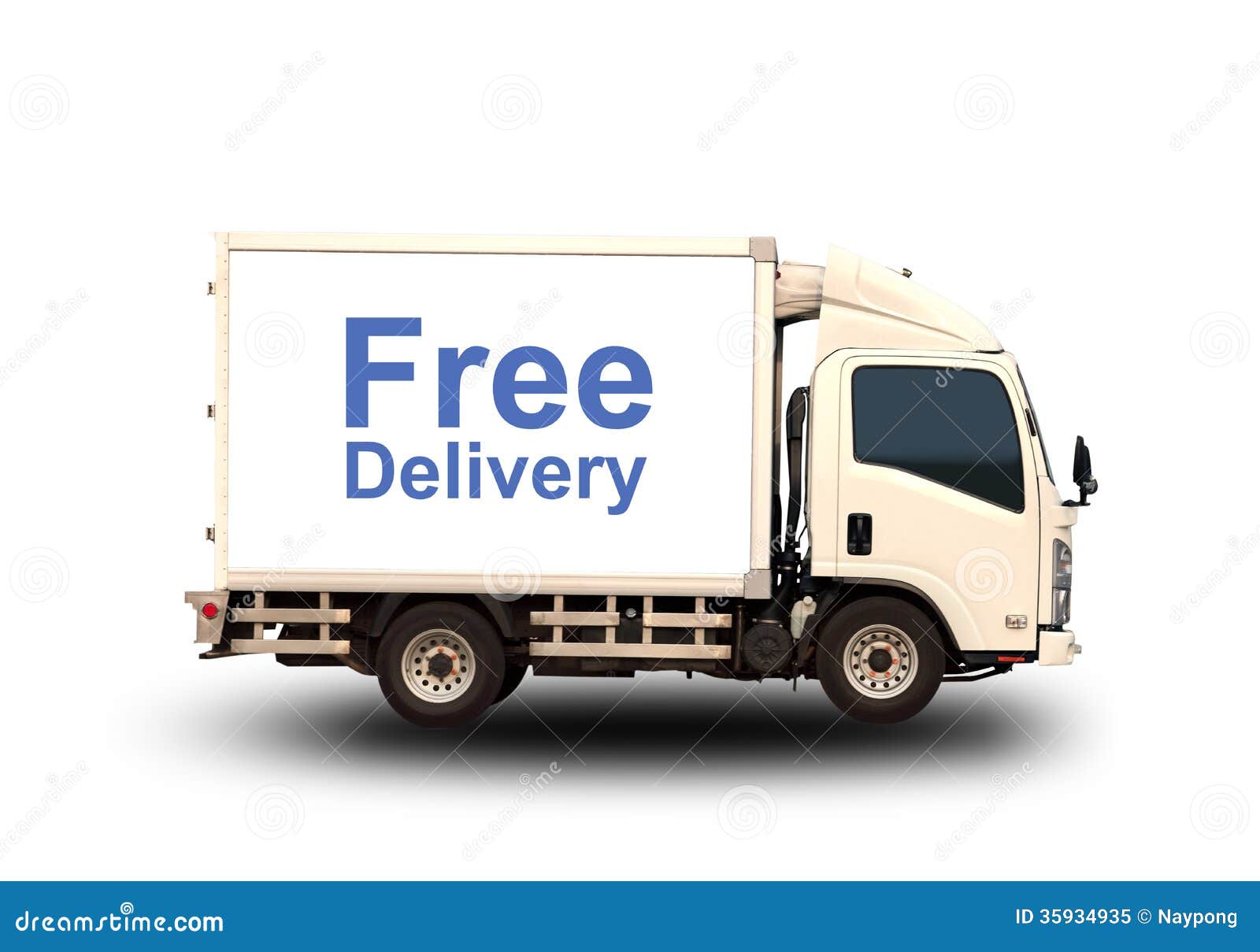 Liten lastbil fotografering för bildbyråer. Bild av marknadsföring ...