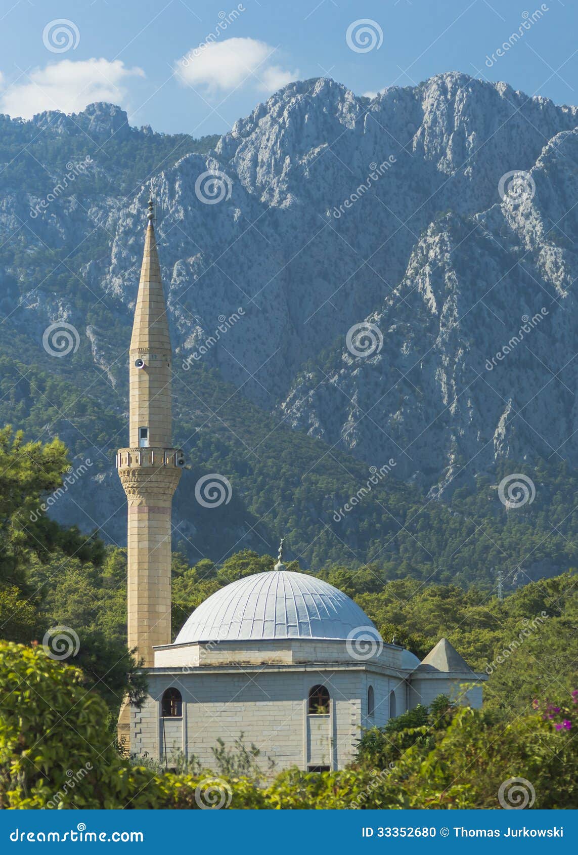 Liten Moské Arkivfoto - Bild: 33352680