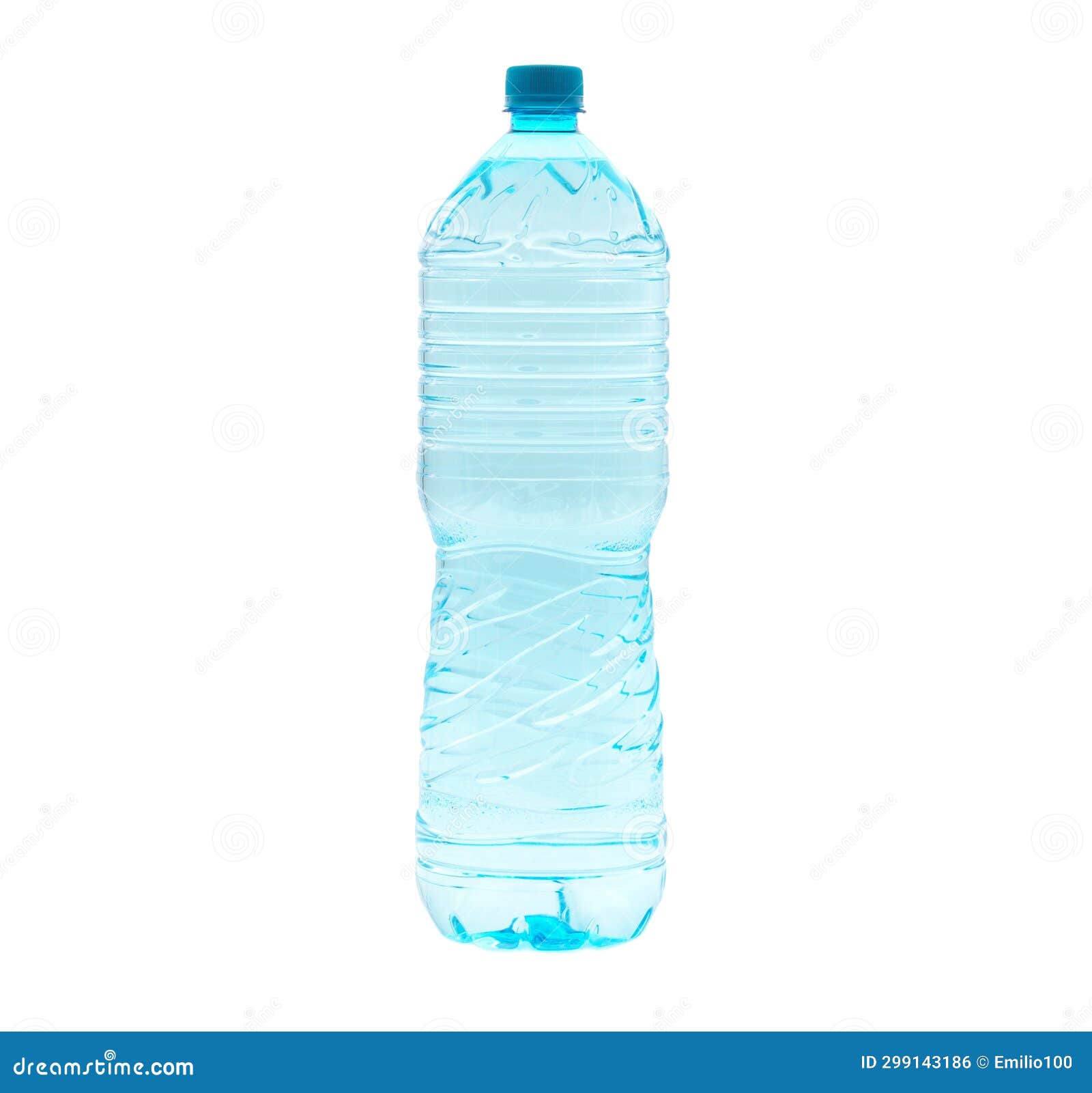 2 Liter Water Bottle Isolated on White Stock Photo - Image of pack ...