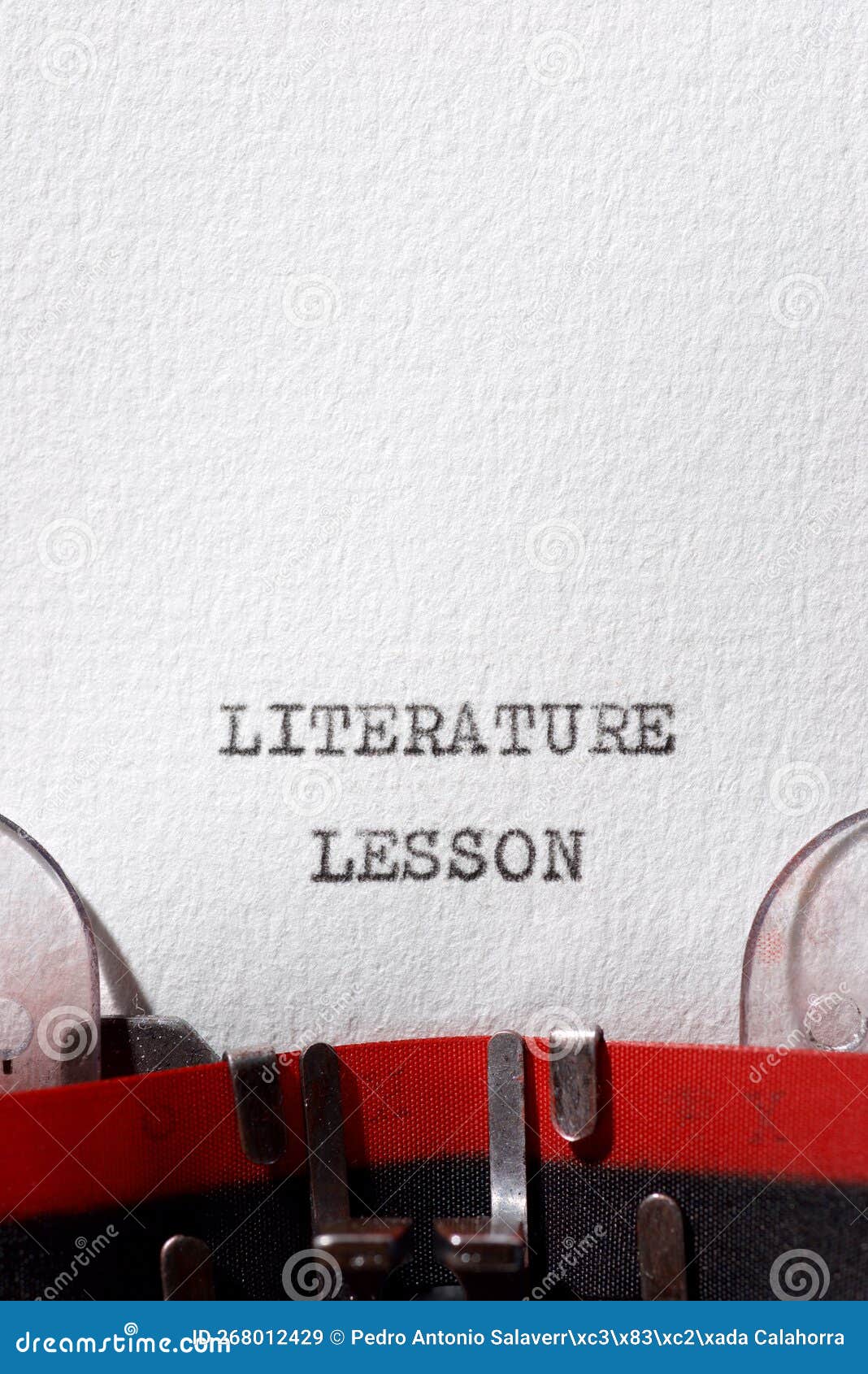 Literature lesson text stock image. Image of literature - 268012429