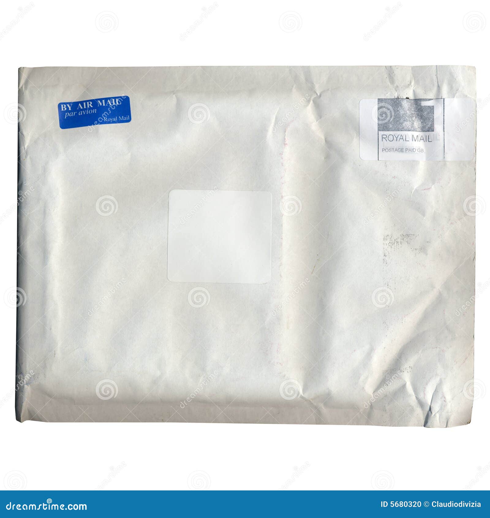 Litet paket arkivfoto. Bild av porto, stolpe, post, kuvert - 5680320