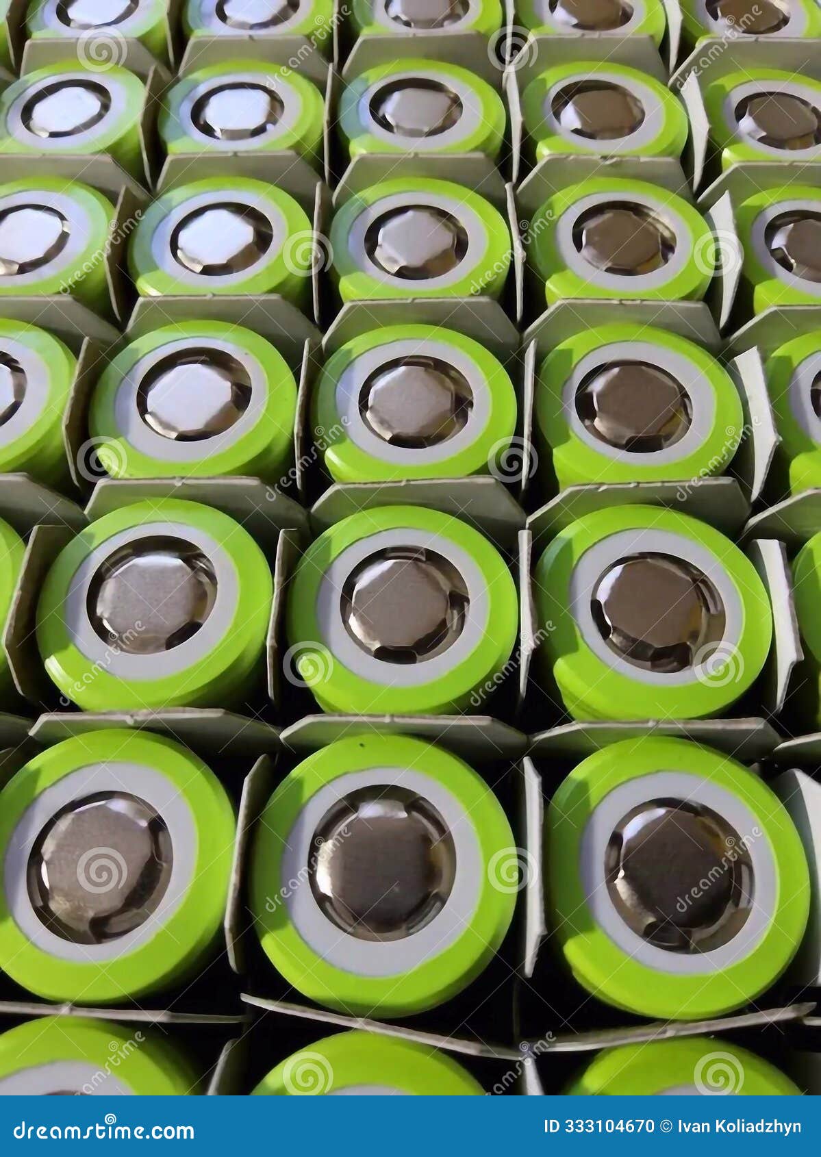 18650 Lithium Batteries stock photo. Image of source - 333104670