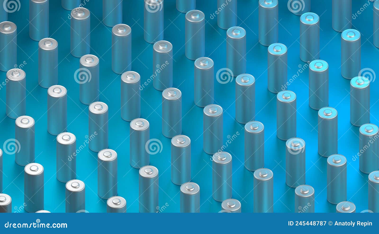 Lithium Battery Concept - Electrical Power Supply of Rechargeable ...