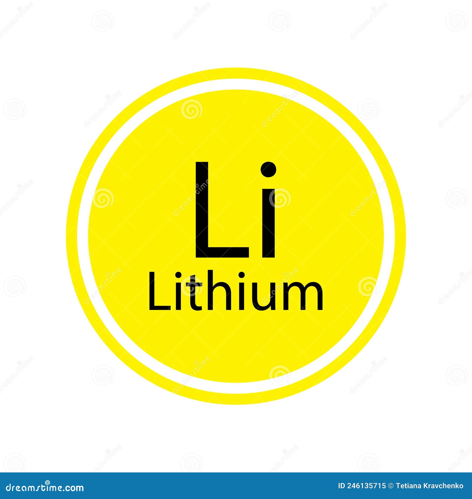 Lithium Element Periodic Table Stock Illustrations – 512 Lithium ...